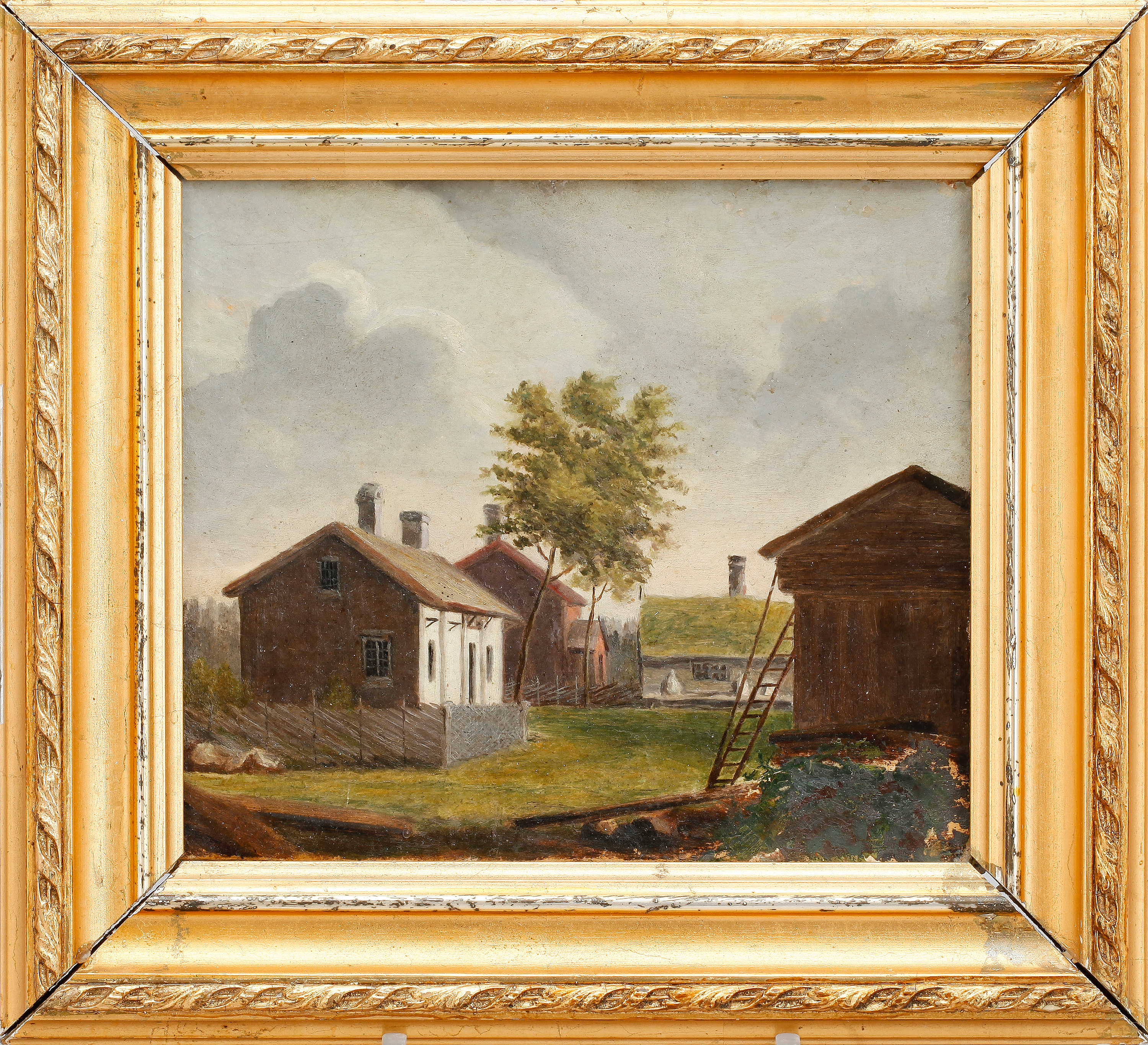 MARCUS LARSON, möjligen, olja på papper. - Bukowskis