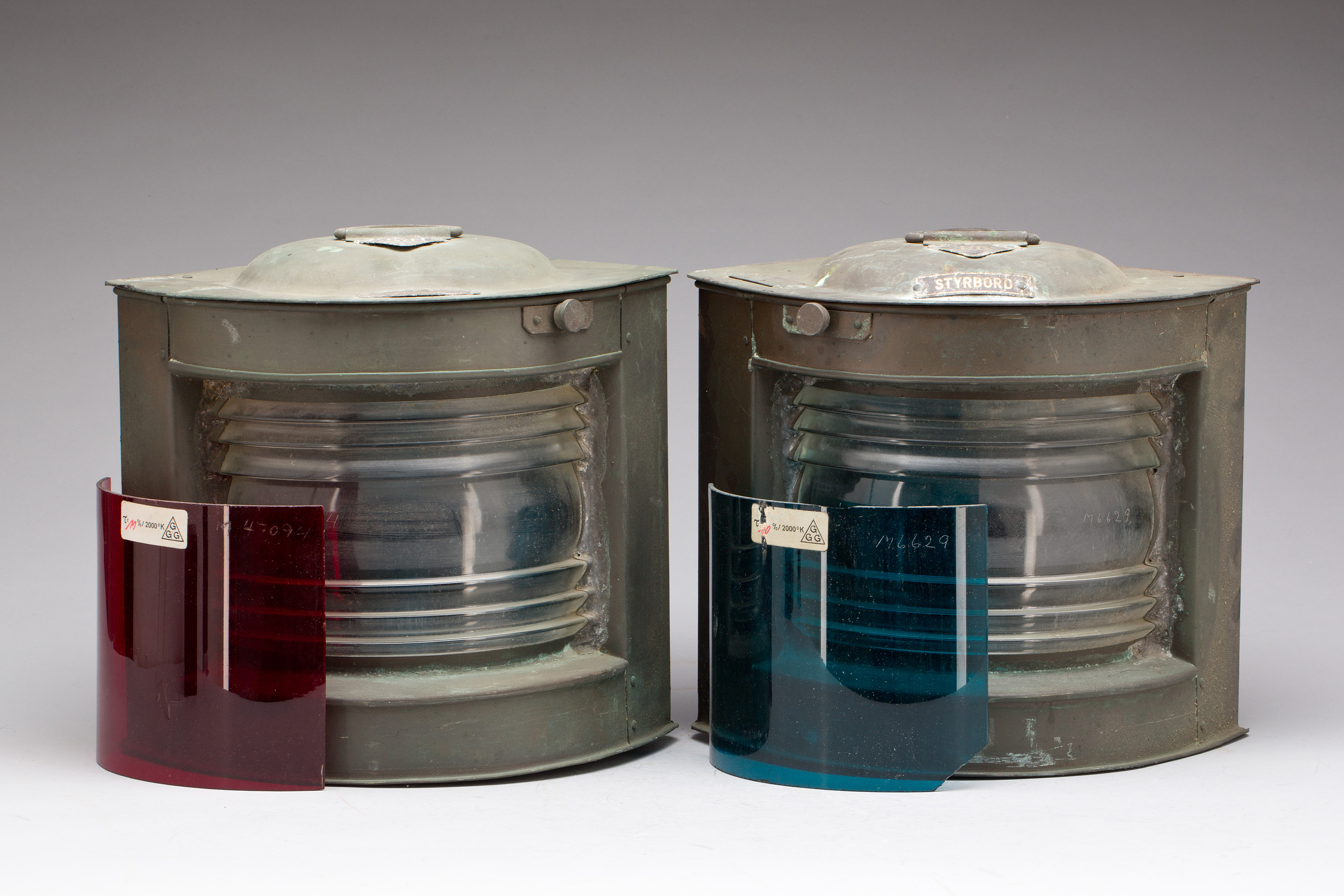 LANTERNOR, 2 st, koppar. 18/1900-tal. - Bukowskis