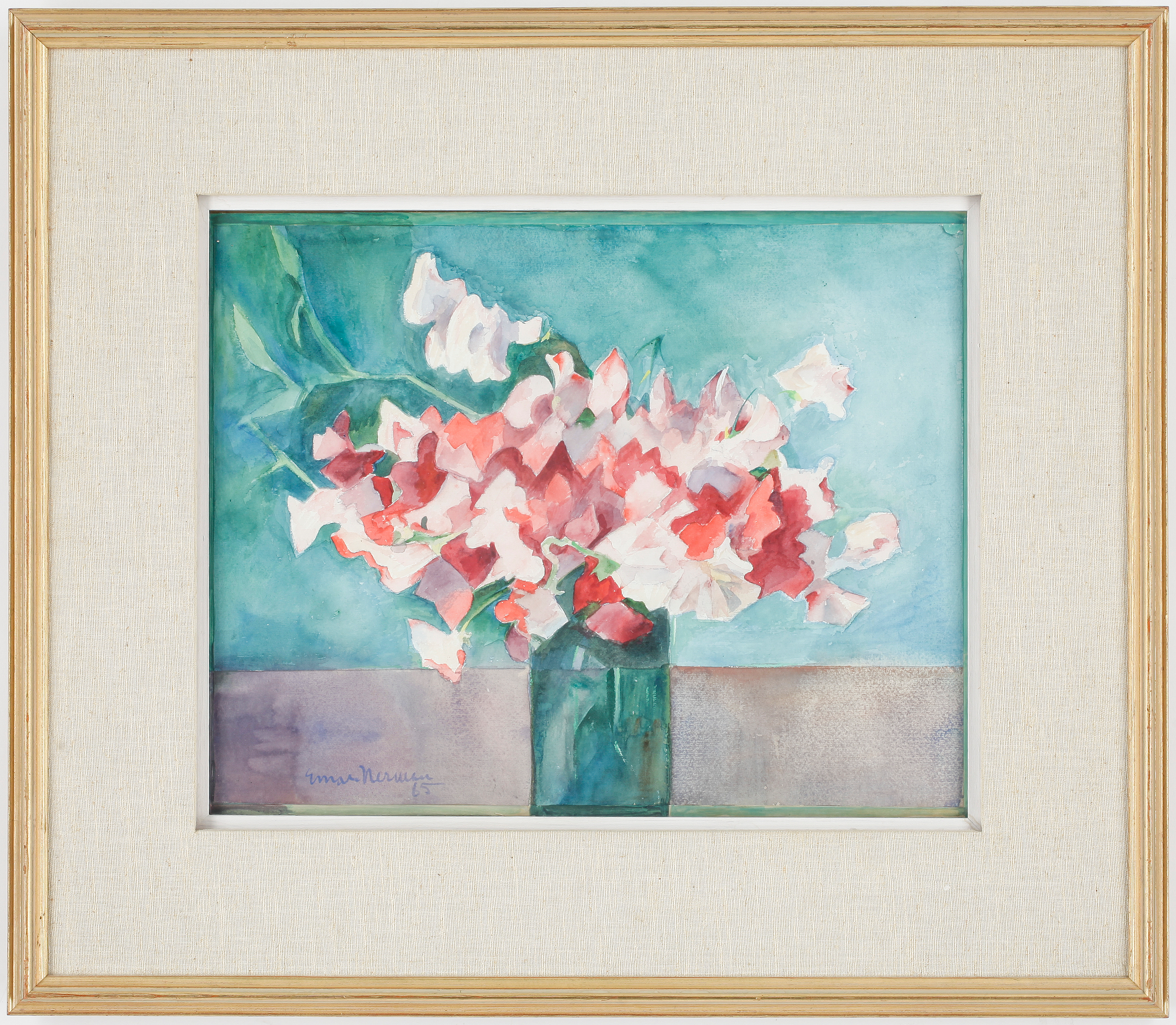 EINAR NERMAN, akvarell, signerad och daterad -65. - Bukowskis