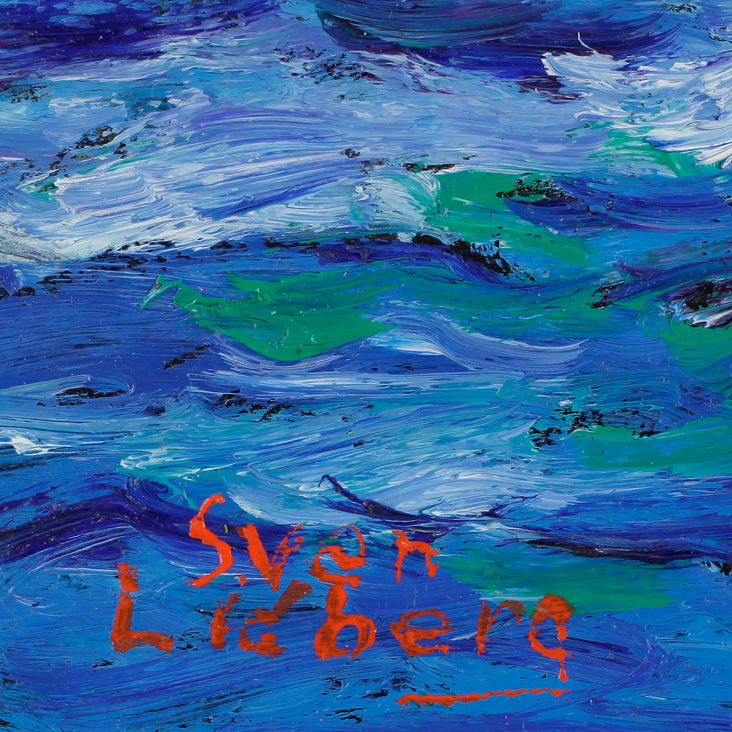 SVEN LIDBERG, olja på pannå, signerad. - Bukowskis