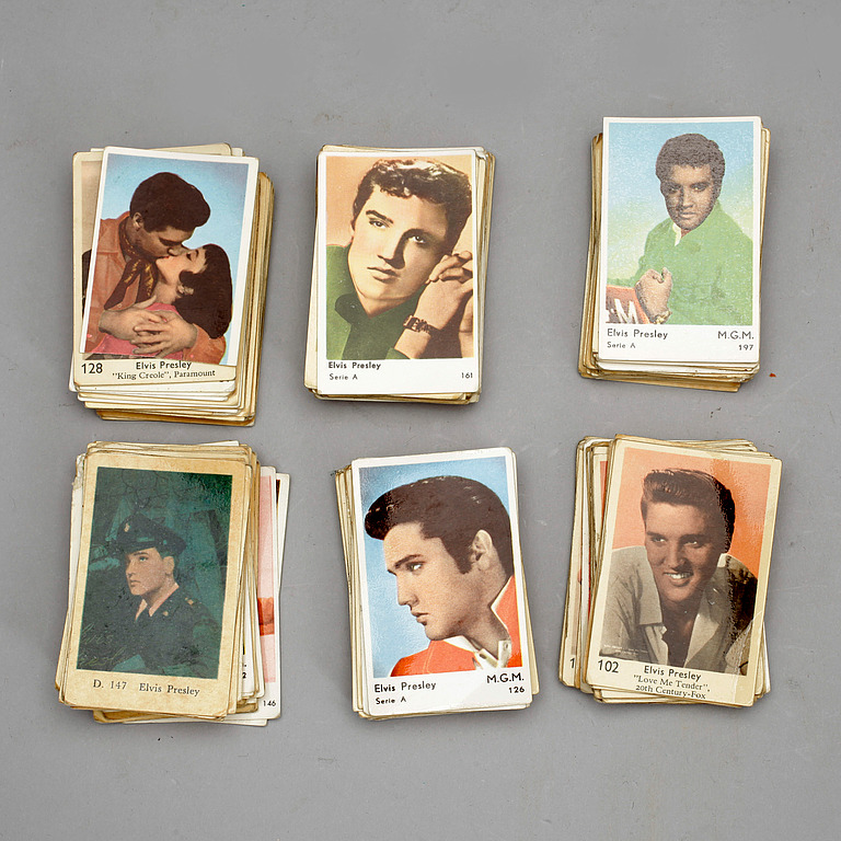 FILMSTJÄRNOR, 149 st, Elvis Presley, 1950/60-tal. - Bukowskis