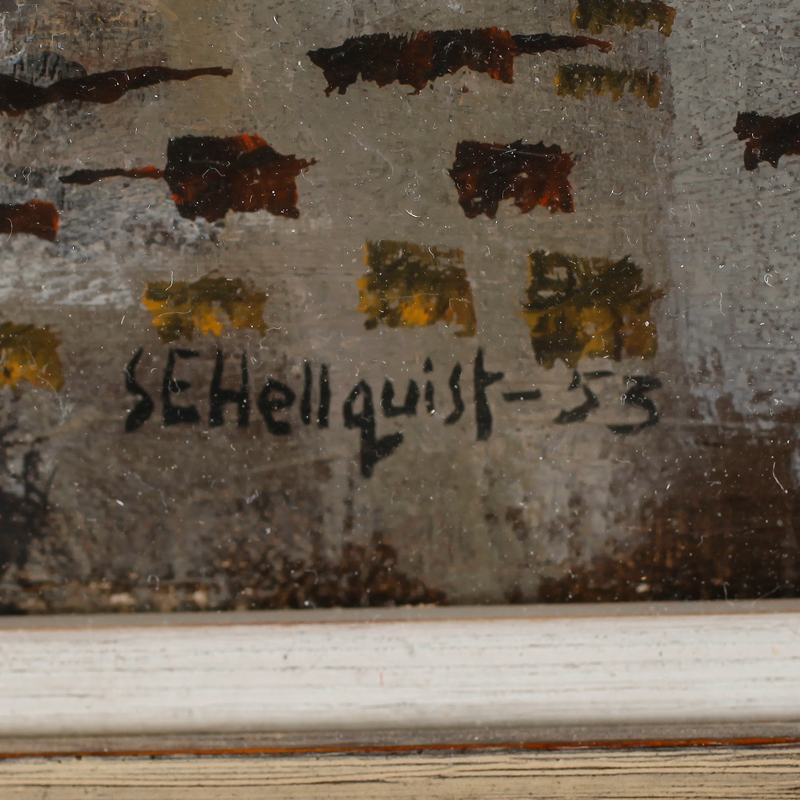 SVEN ERIK HELLQUIST, olja på duk, signerad och daterad -53. - Bukowskis