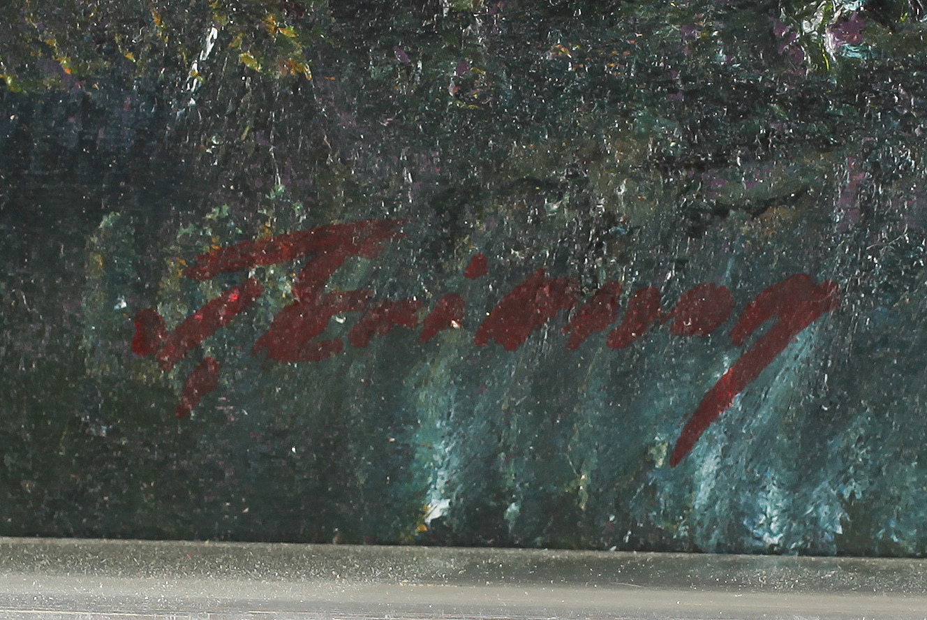 TAGE ERIKSSON, olja på duk, signerad. - Bukowskis