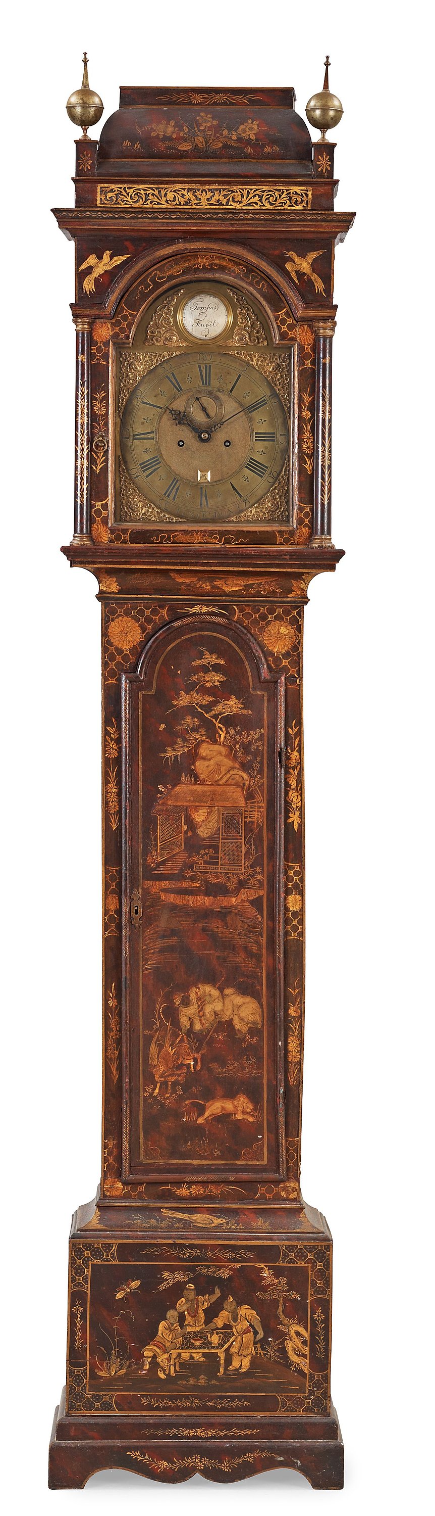 An English 18th century long-case clock by John Dewe London. - Bukowskis