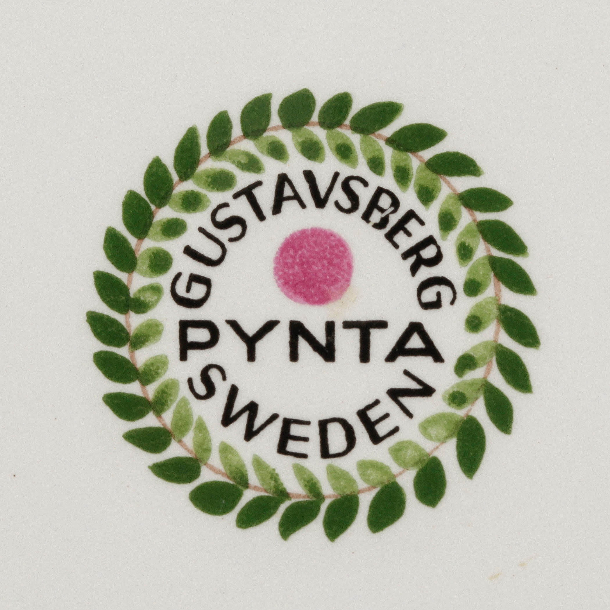 SERVISDELAR, 21 st, porslin "Pynta", Stig Lindberg, Gustavsberg, 1900 ...