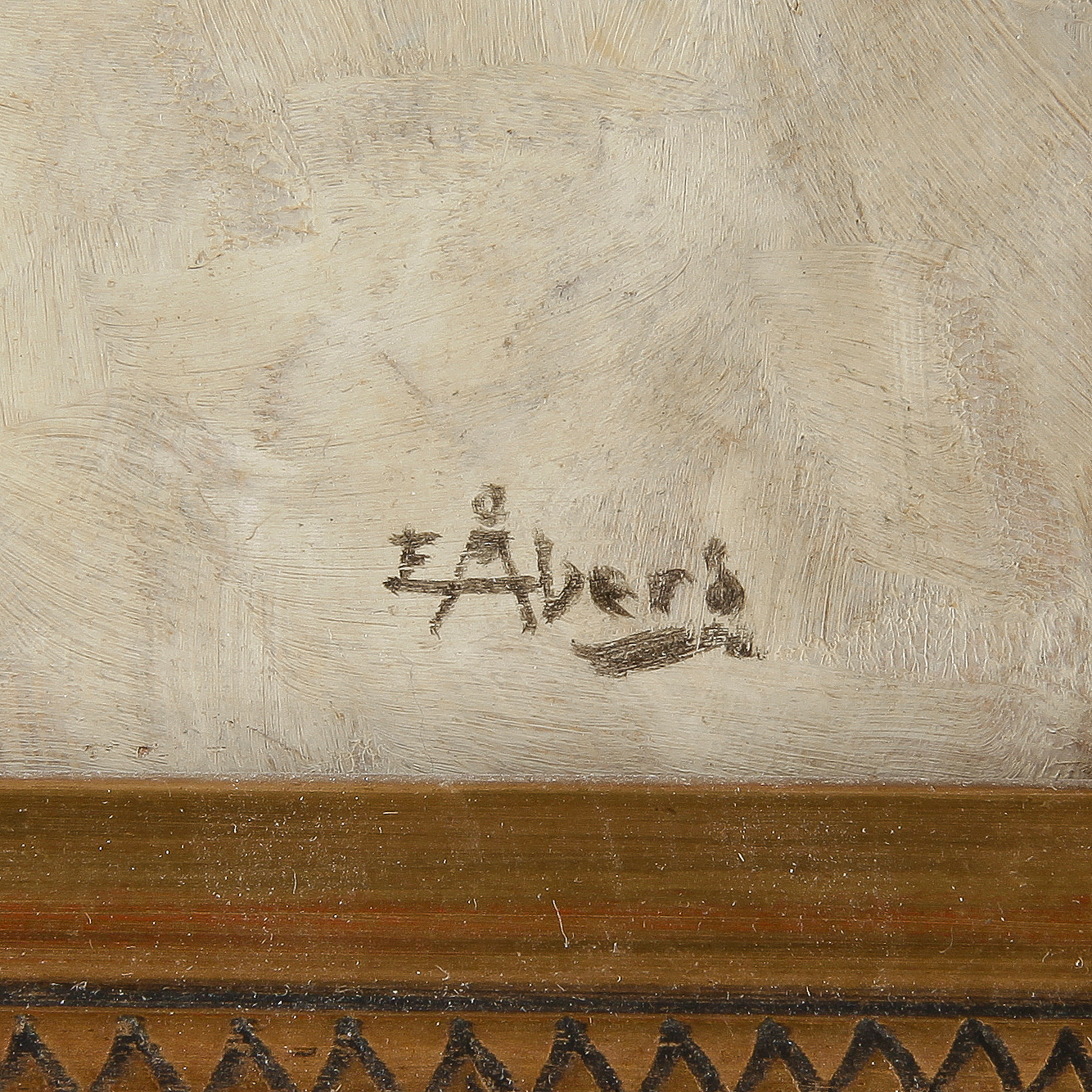 EMIL ÅBERG, olja på pannå, signerad. - Bukowskis