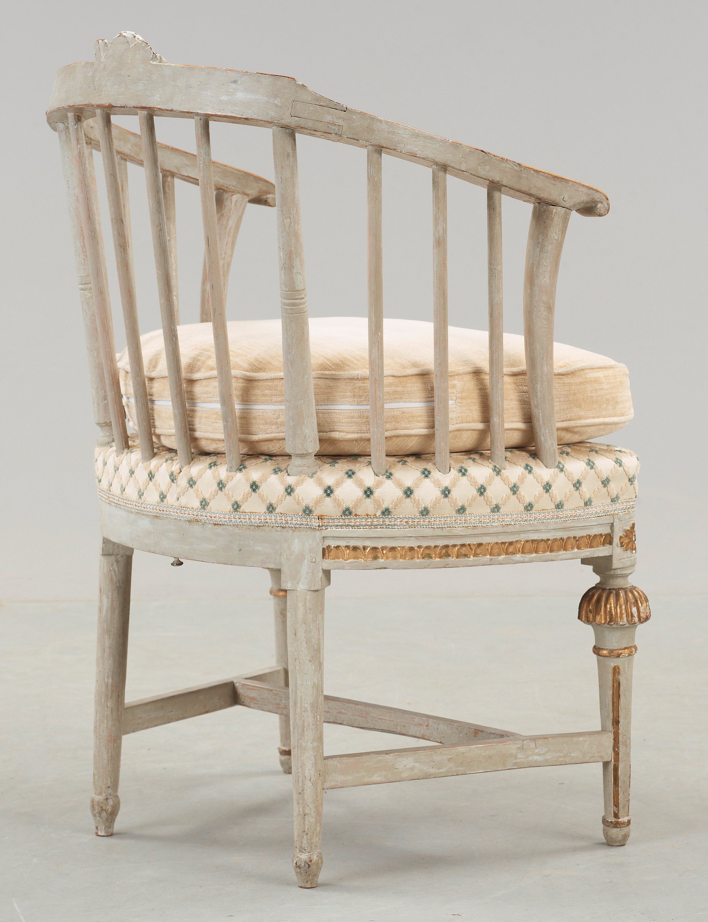 KARMSTOL, av Olof Eriksson, Strekered, Lindome (1754-1808). Gustaviansk ...