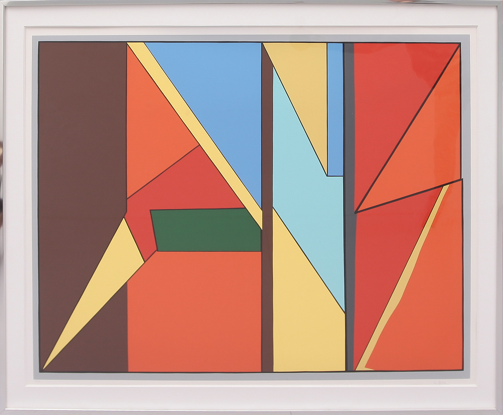 RICHARD MORTENSEN, färgserigrafi, signerad, numrerad 59/150. - Bukowskis