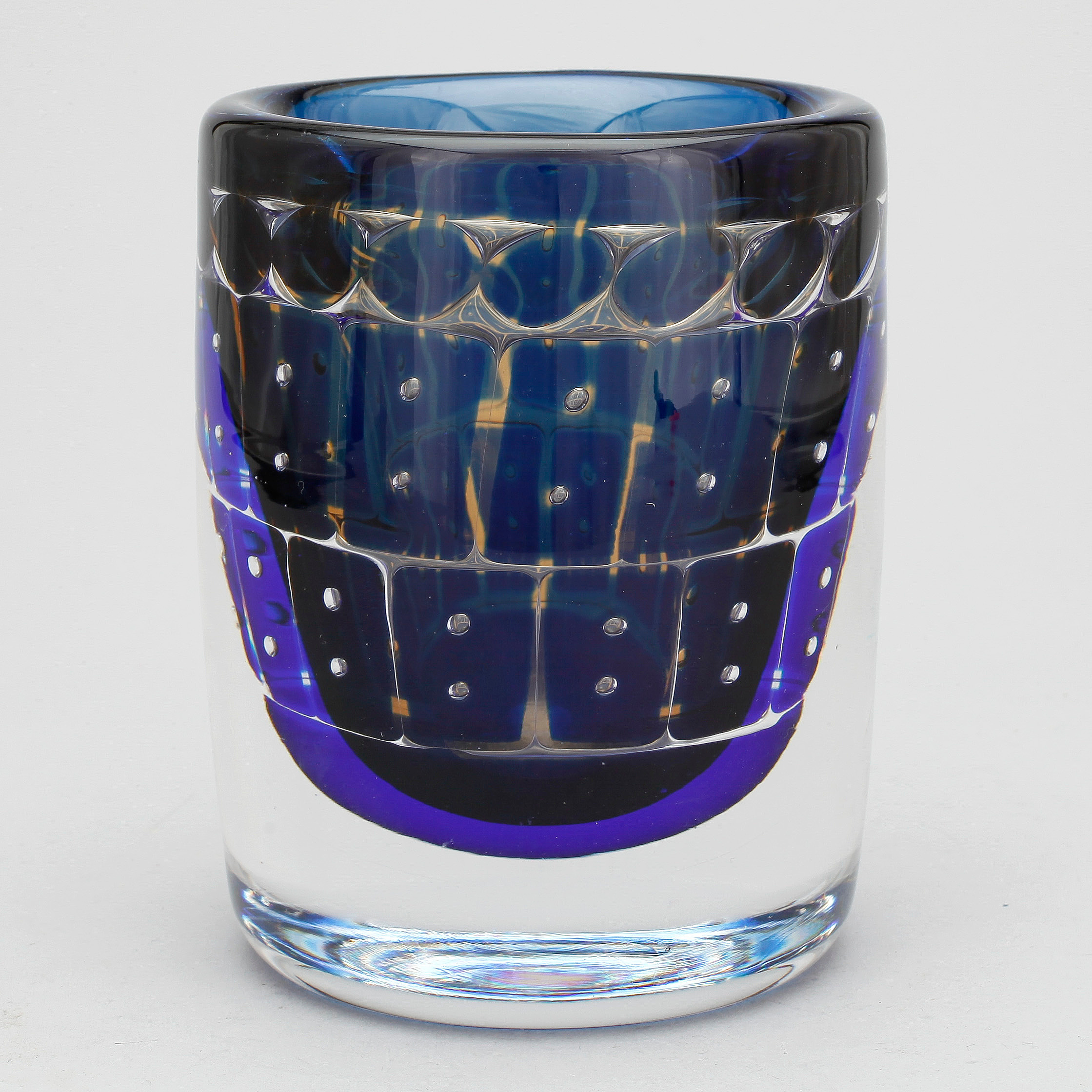 VAS, glas, Ariel, Ingeborg Lundin, Orrefors 1957. - Bukowskis