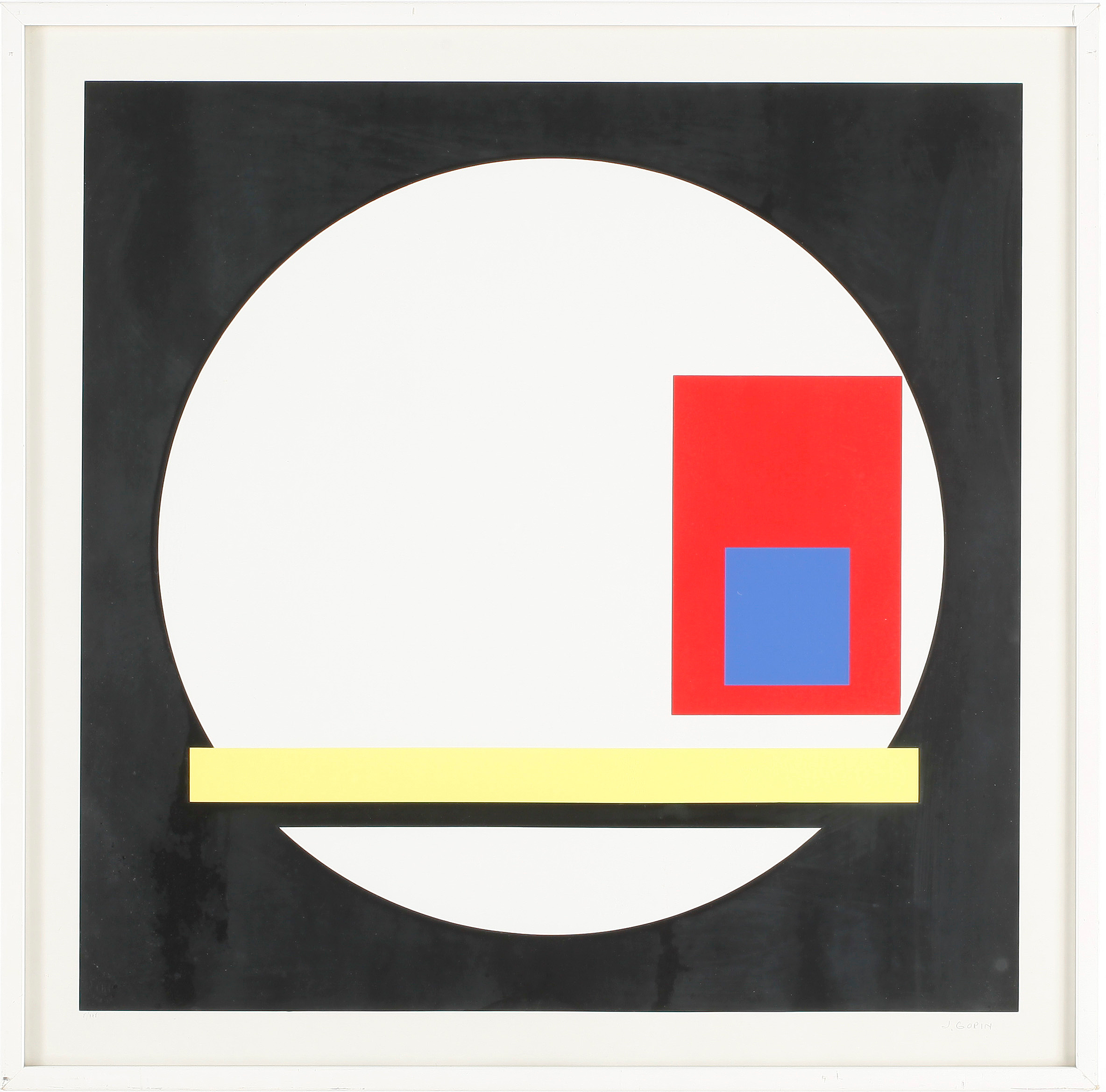 JEAN GORIN, färgserigrafi, signerad och numrerad 5/175. - Bukowskis