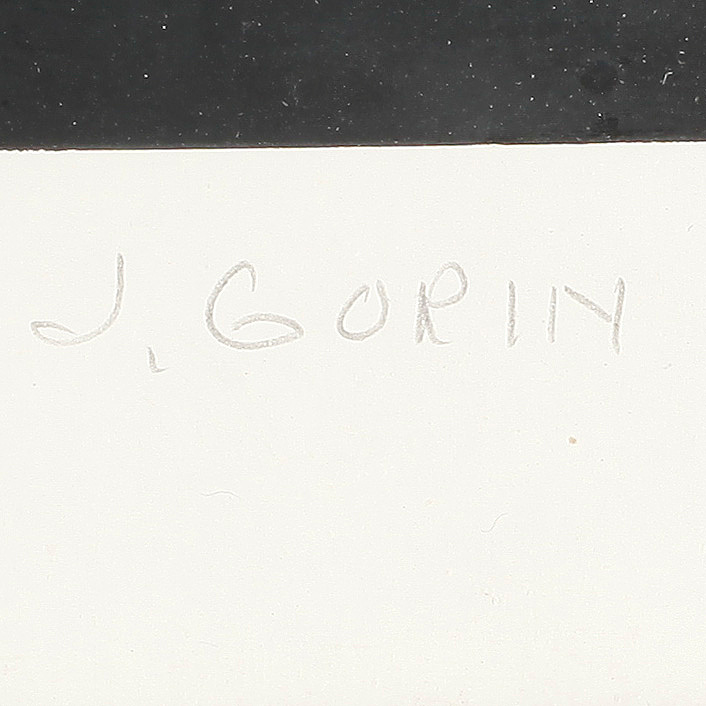 JEAN GORIN, färgserigrafi, signerad och numrerad 5/175. - Bukowskis