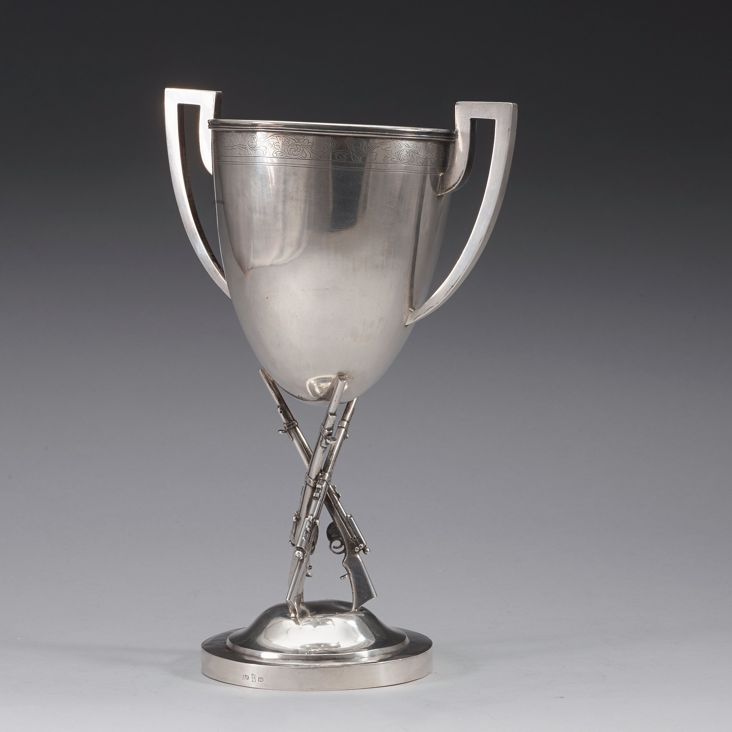 POKAL, silver, Kina, Sing Fat, Kanton, tidigt 1900-tal. - Bukowskis