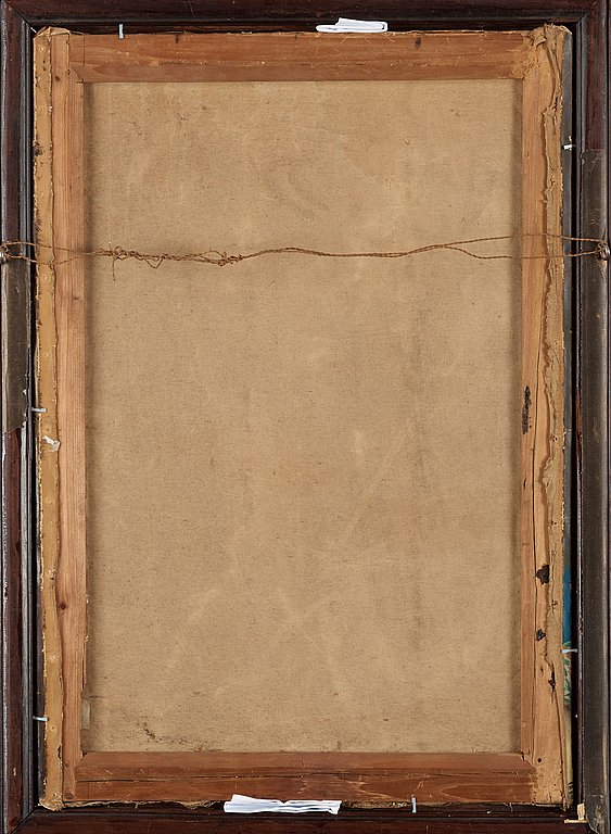 An oil painting in the style of Lang Shining (Giuseppe Castiglione)of ...