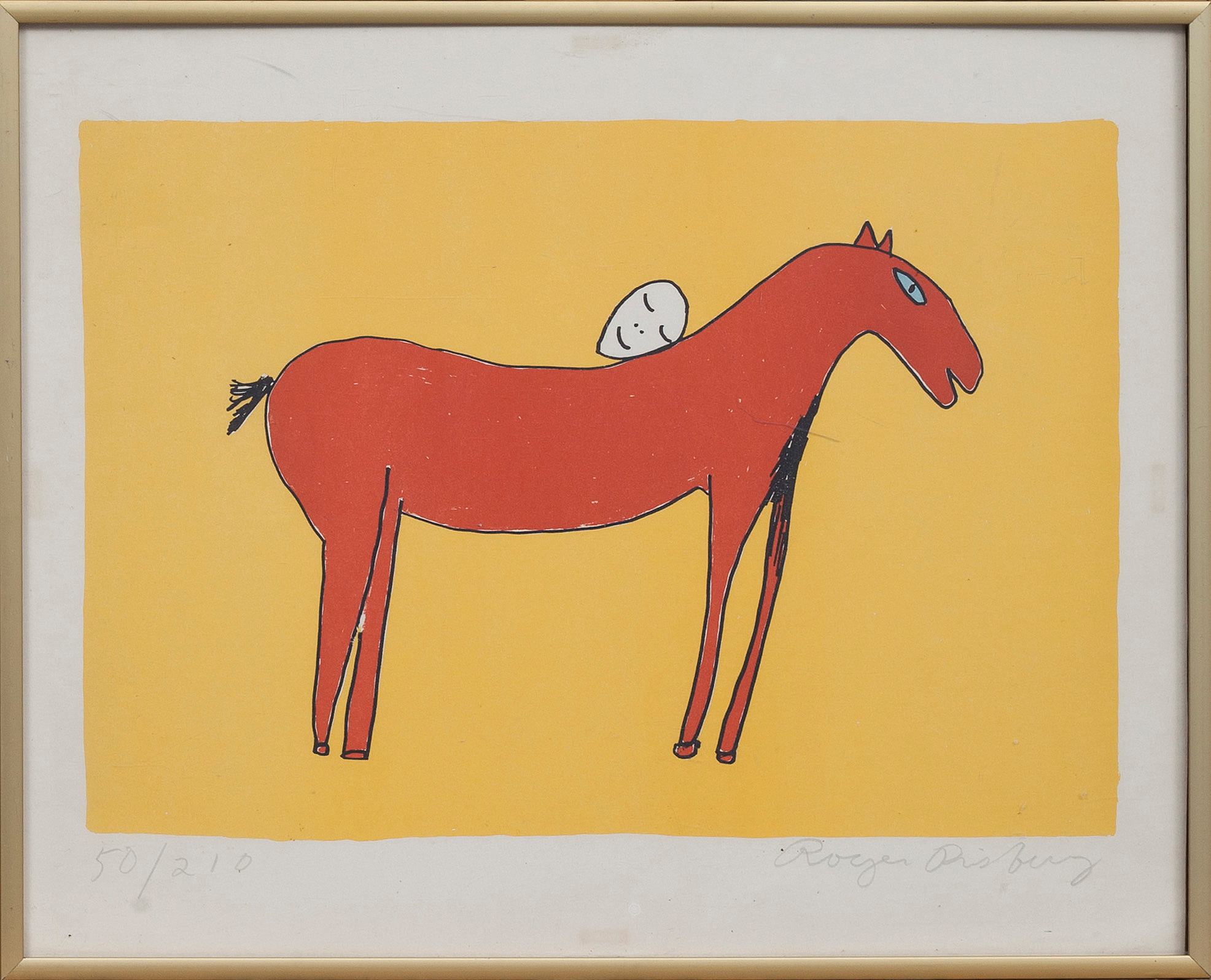 ROGER RISBERG, färgserigrafi, signerad och numrerad 50/210. - Bukowskis