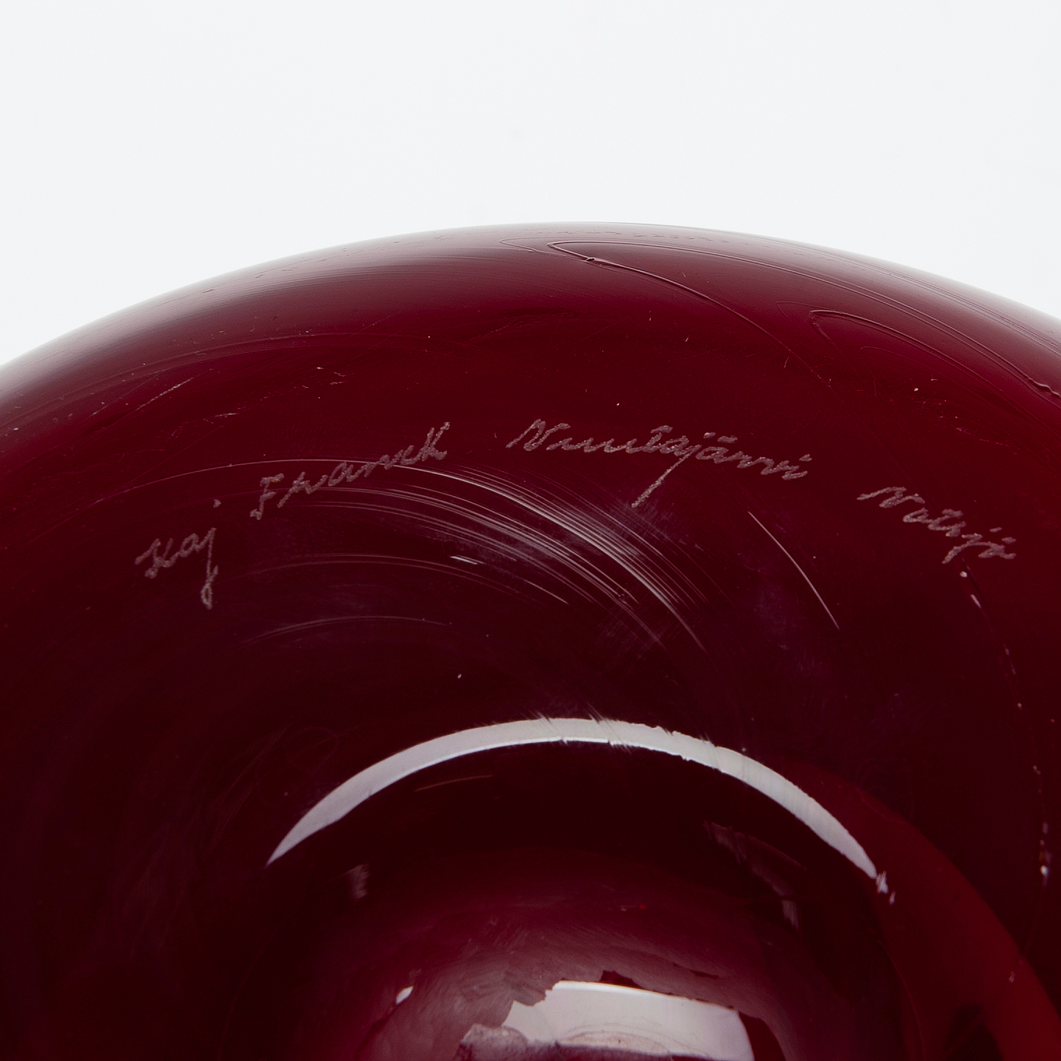 Kaj Franck, KAJ FRANCK, A PUNCH-BOWL AND FOUR GLASSES. - Bukowskis