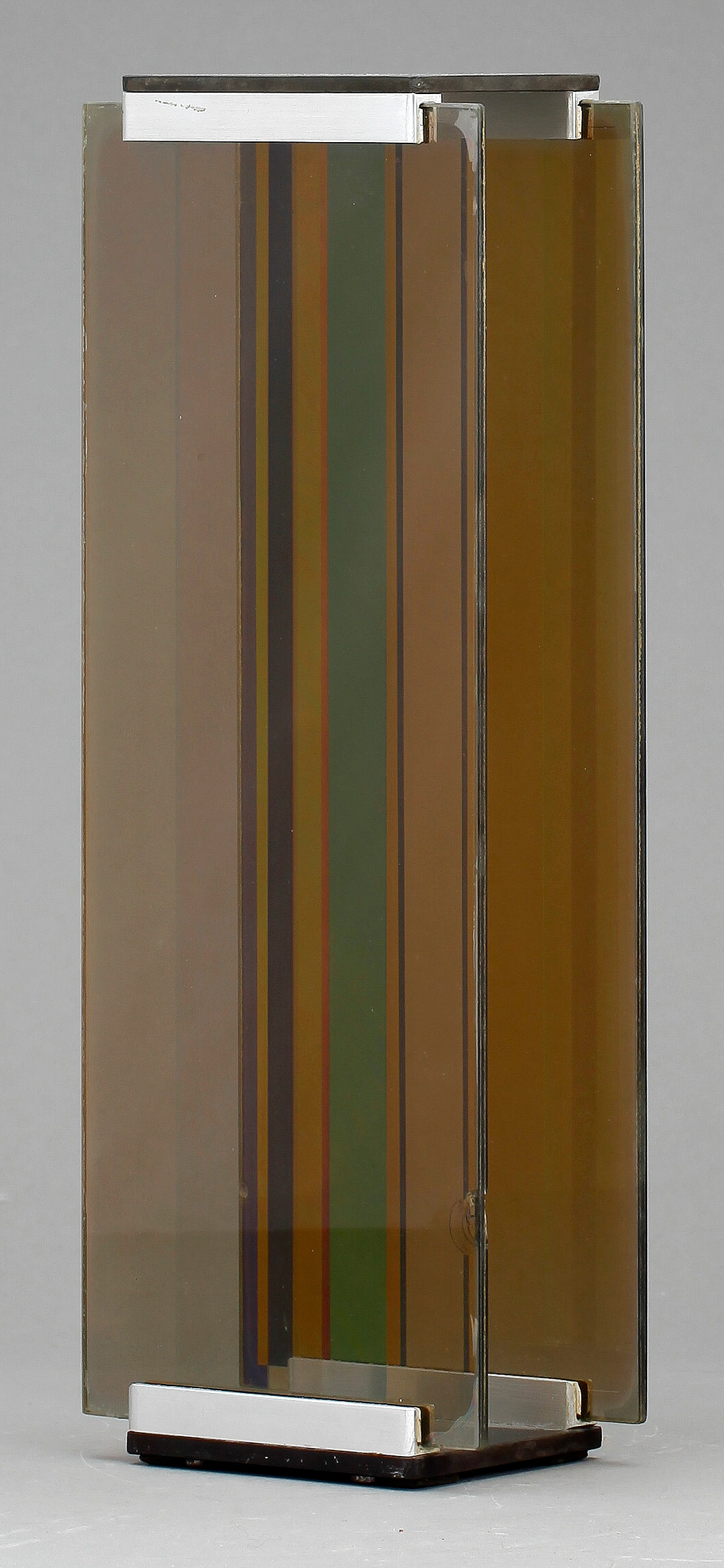 ERIC H OLSON, skulptur, glas, "Optochromi", signerad. - Bukowskis