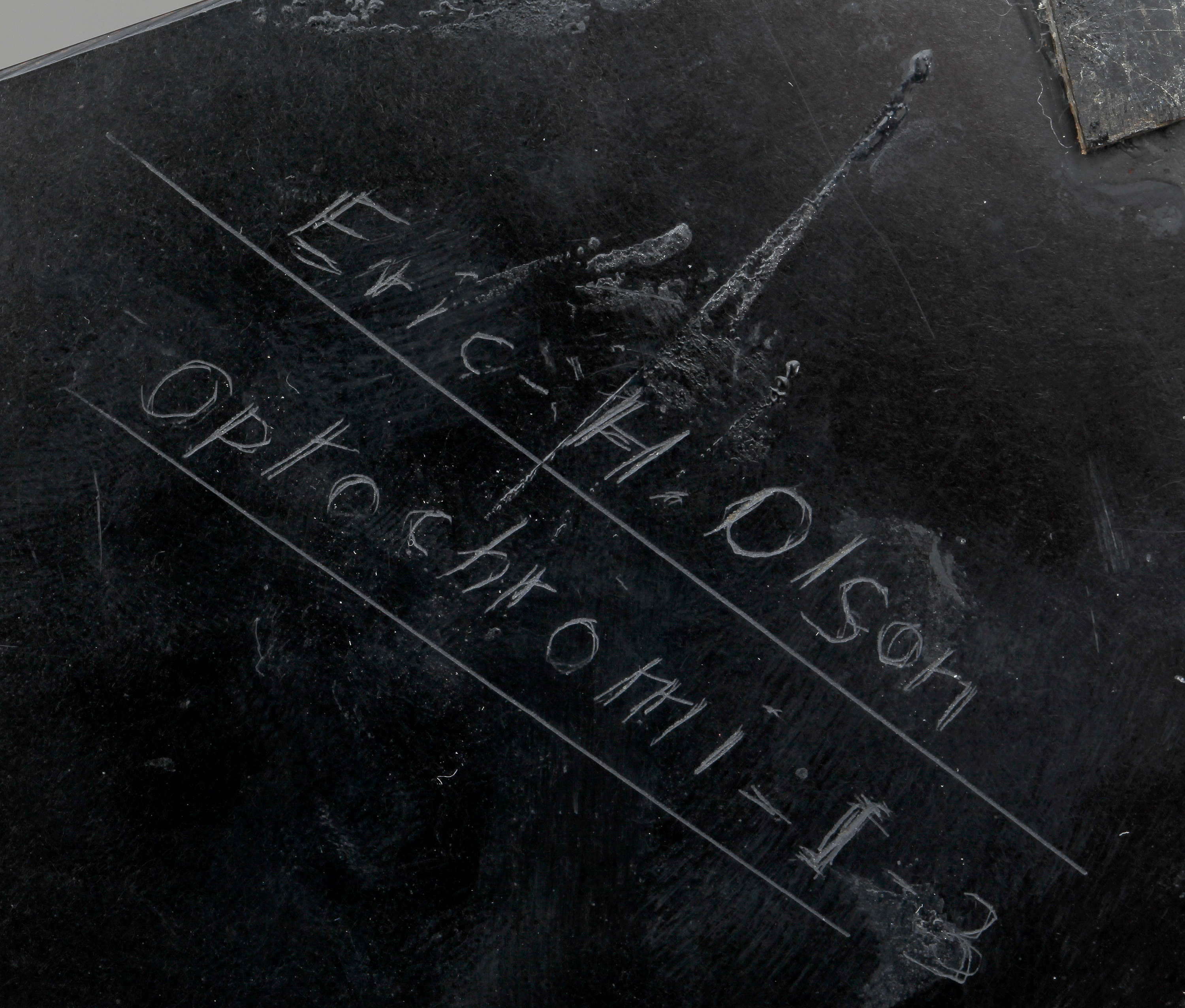 ERIC H OLSON, skulptur, glas, "Optochromi", signerad. - Bukowskis