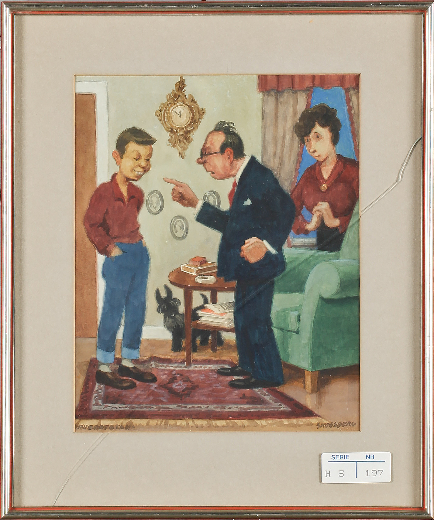 HARALD SKOGSBERG, akvarell, signerad. - Bukowskis