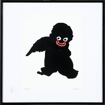 MAKODE LINDE, färglitografi, signerad och numrerad 134/220. - Bukowskis