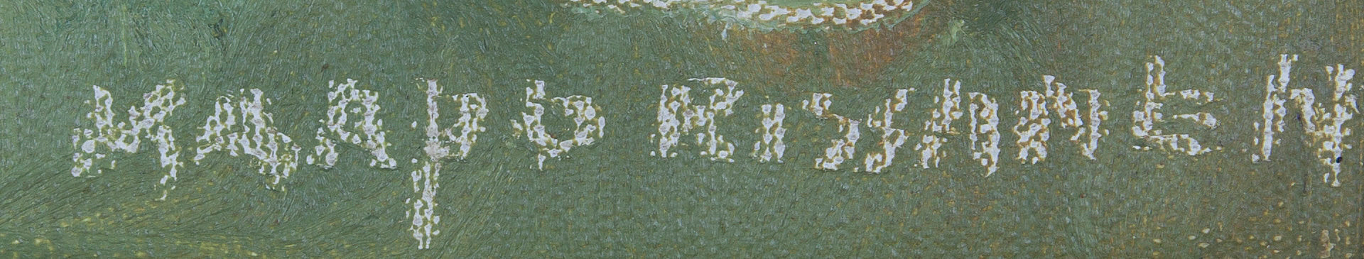 KAAPO RISSALA, öljy kankaalle, signeerattu Rissanen. - Bukowskis