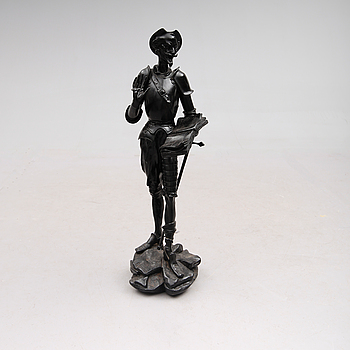 SKULPTUR, järn, signerad J Gauthier, 1900-talets första hälft. - Bukowskis
