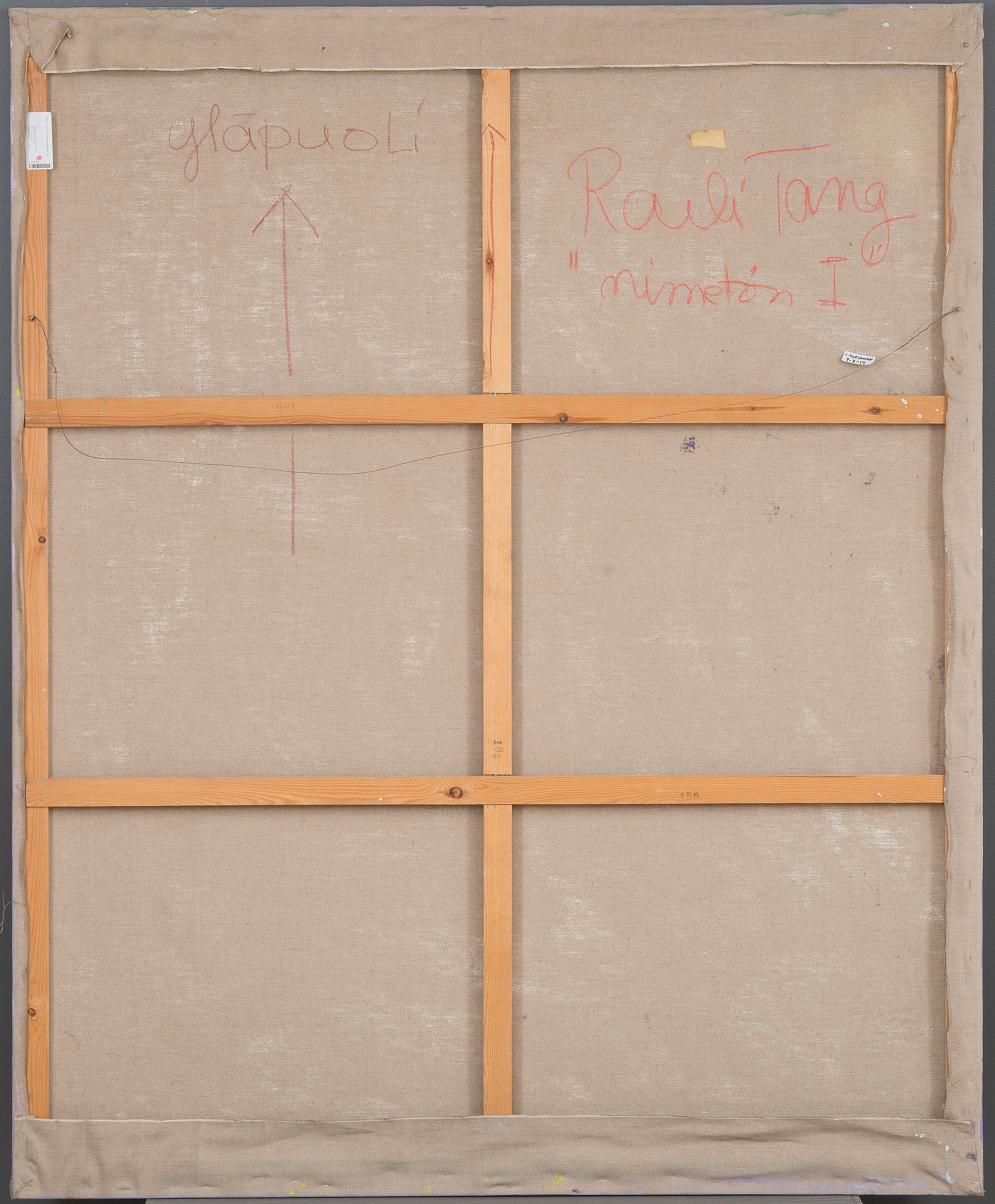 Raili Tang, "NIMETÖN I". - Bukowskis