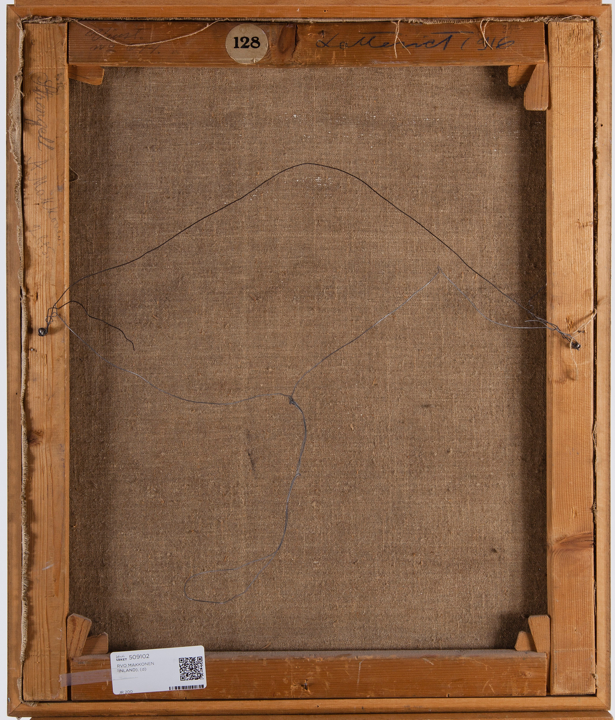 ARVO MAKKONEN, öljy kankaalle, signeerattu. - Bukowskis