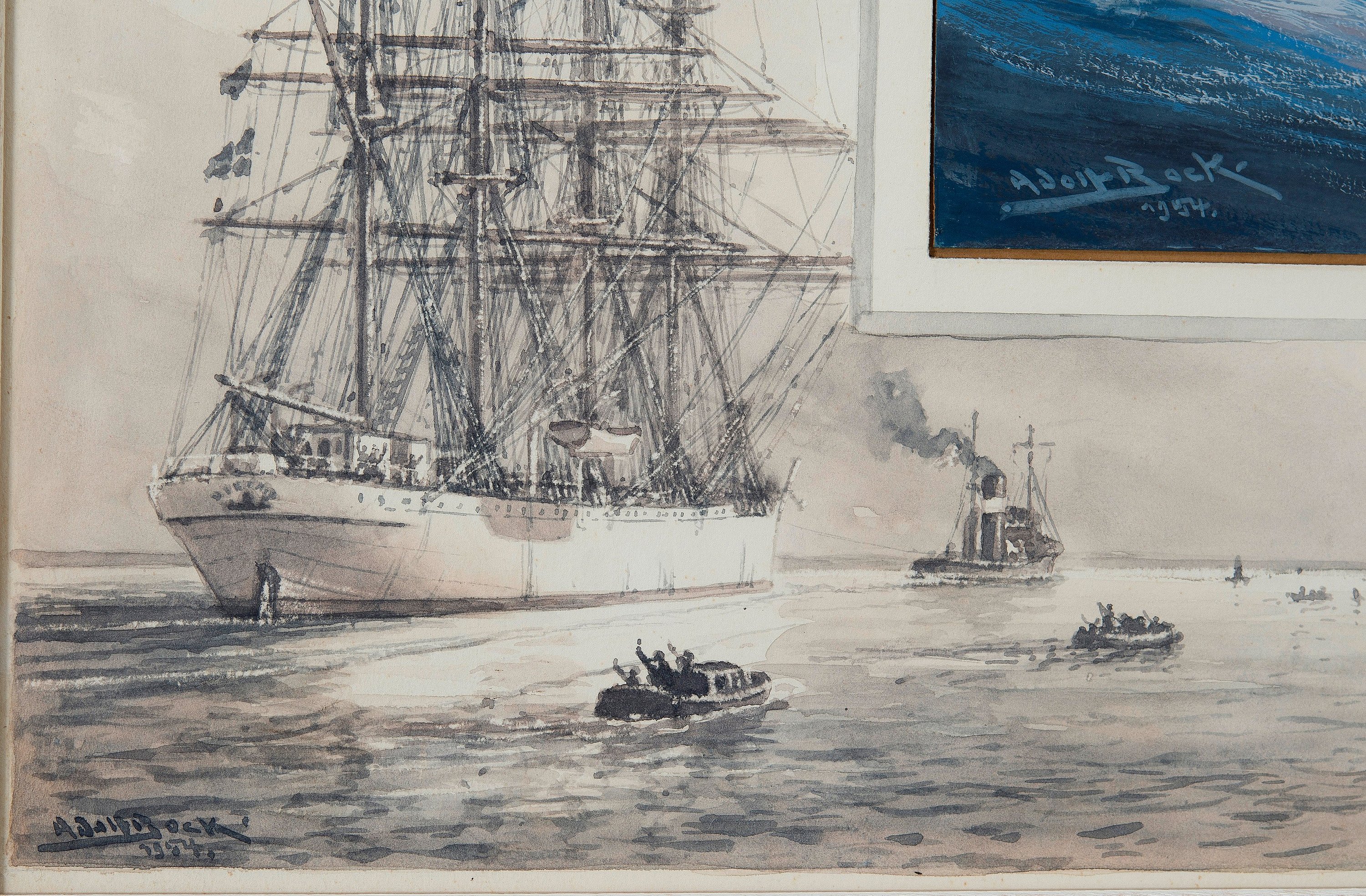 Adolf Bock, "VIKING". - Bukowskis