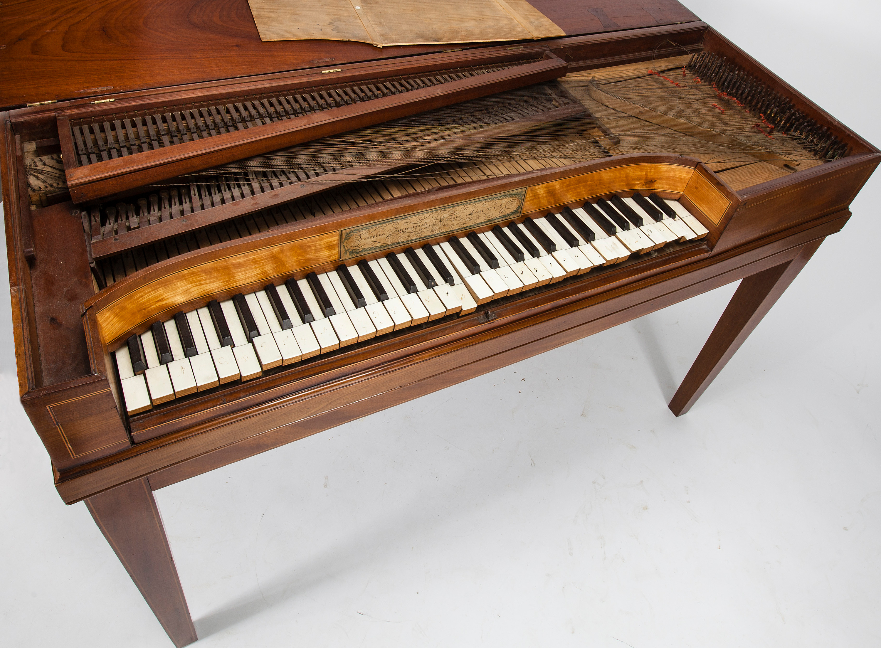 KLAVIKORD, Josephus Zimmermann (1750-1806), Paris 1780-tal. - Bukowskis