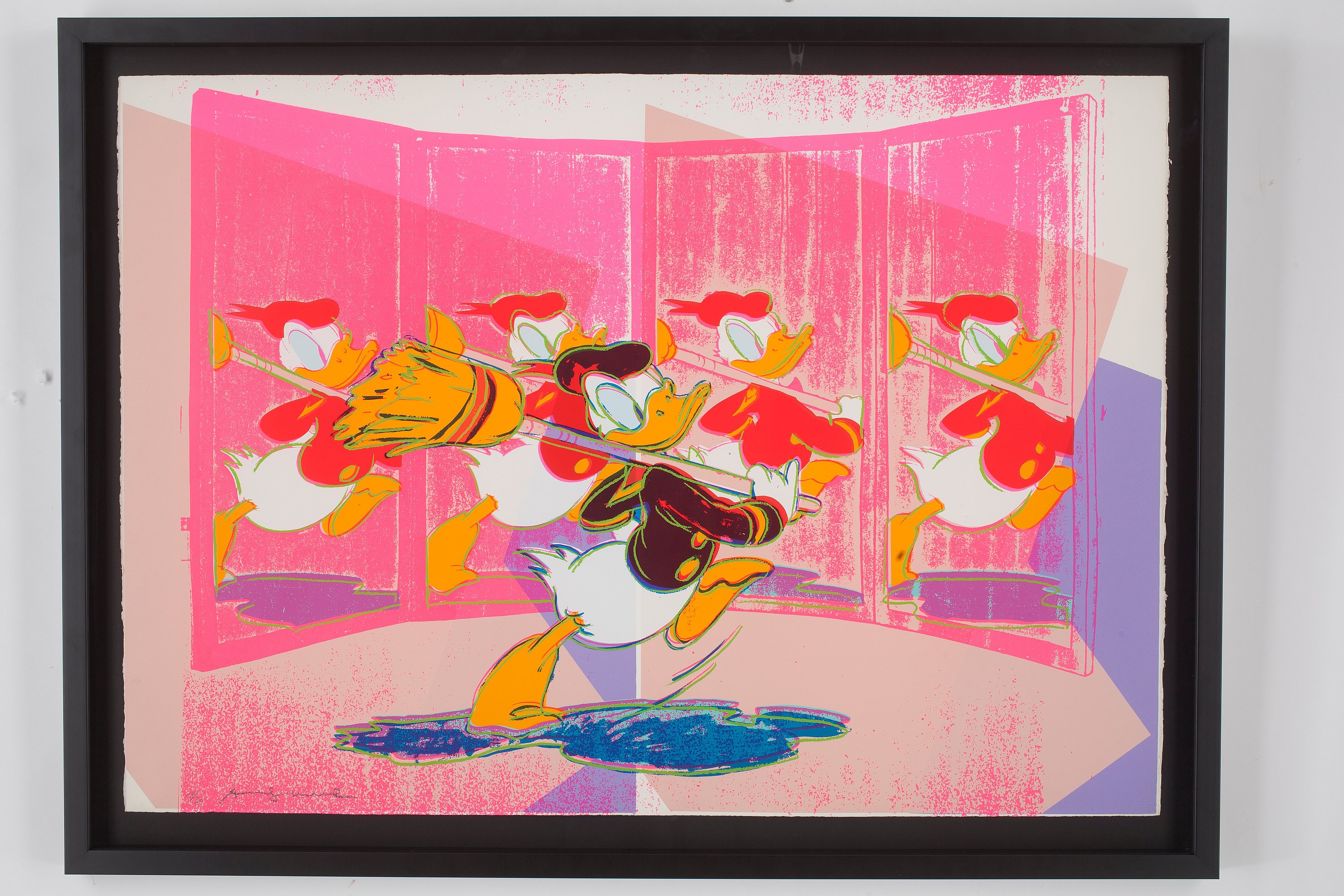 Andy Warhol, "Anniversary Donald Duck". - Bukowskis