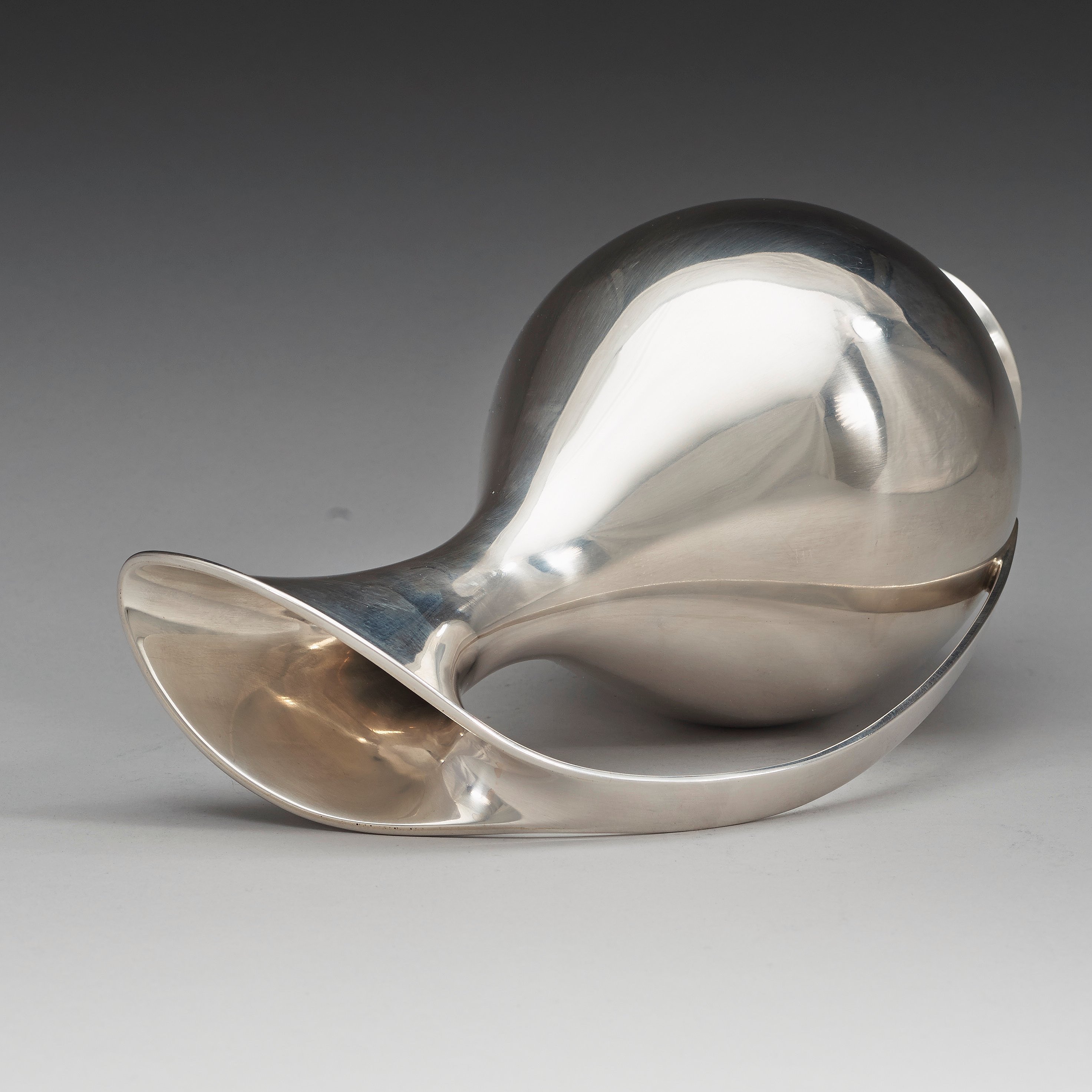 A Kay Fisker sterling pitcher by Anton Michelsen, Copenhagen, Denmark ...