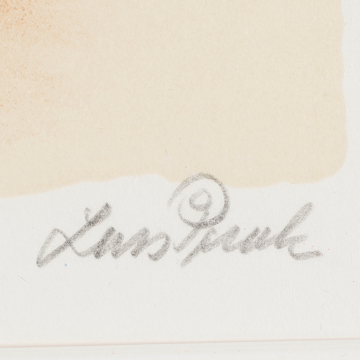 LARS PIRAK, färglitografi, signerad, numrerad 336/360. - Bukowskis