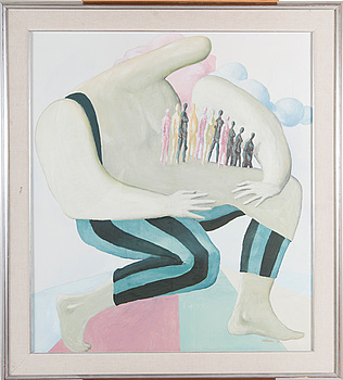 CARL FORSBERG, öljy kankaalle, signeerattu ja päivätty 1981. - Bukowskis