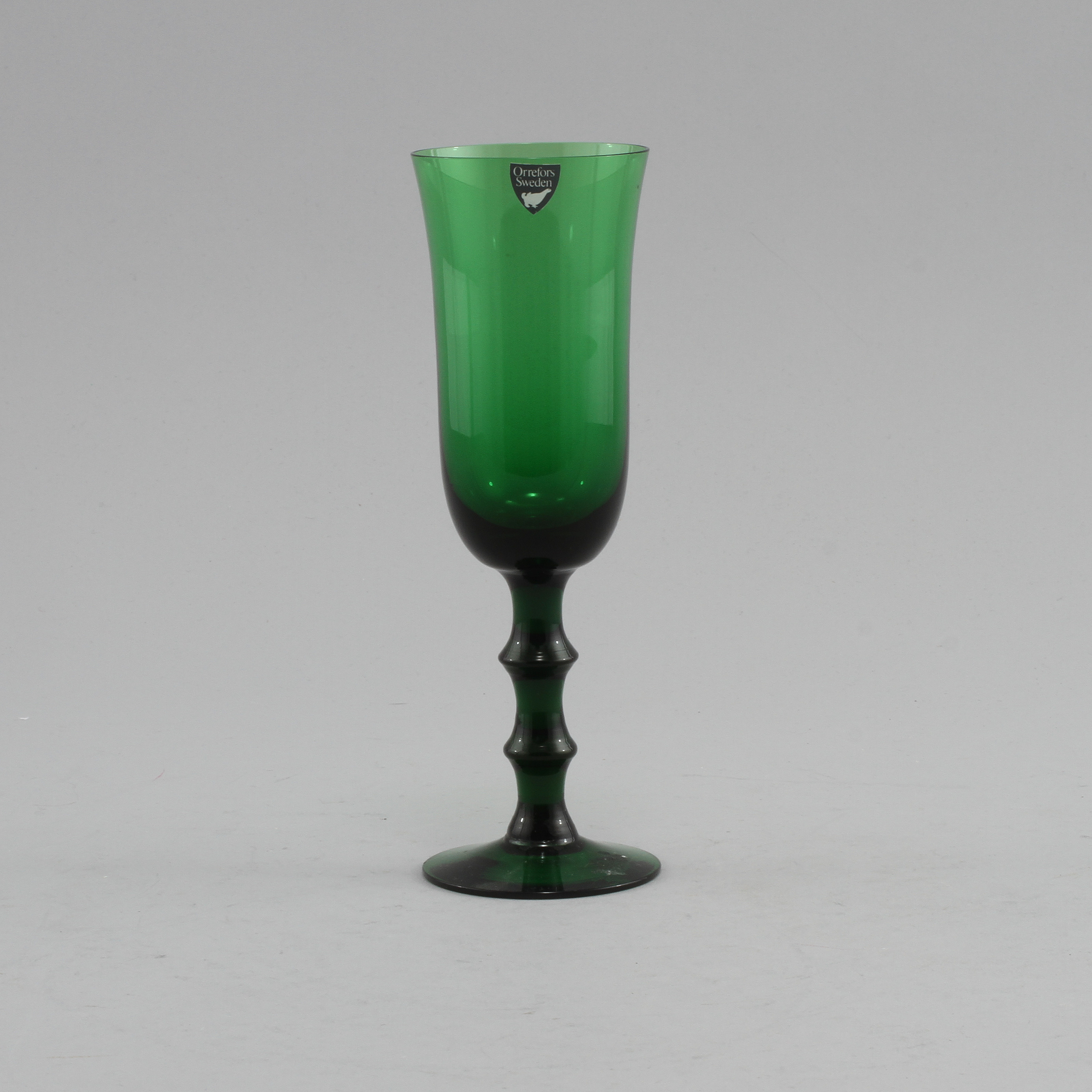 VINGLAS, 12 st, "Salut", Simon Gate, Orrefors, 1900-tal. - Bukowskis