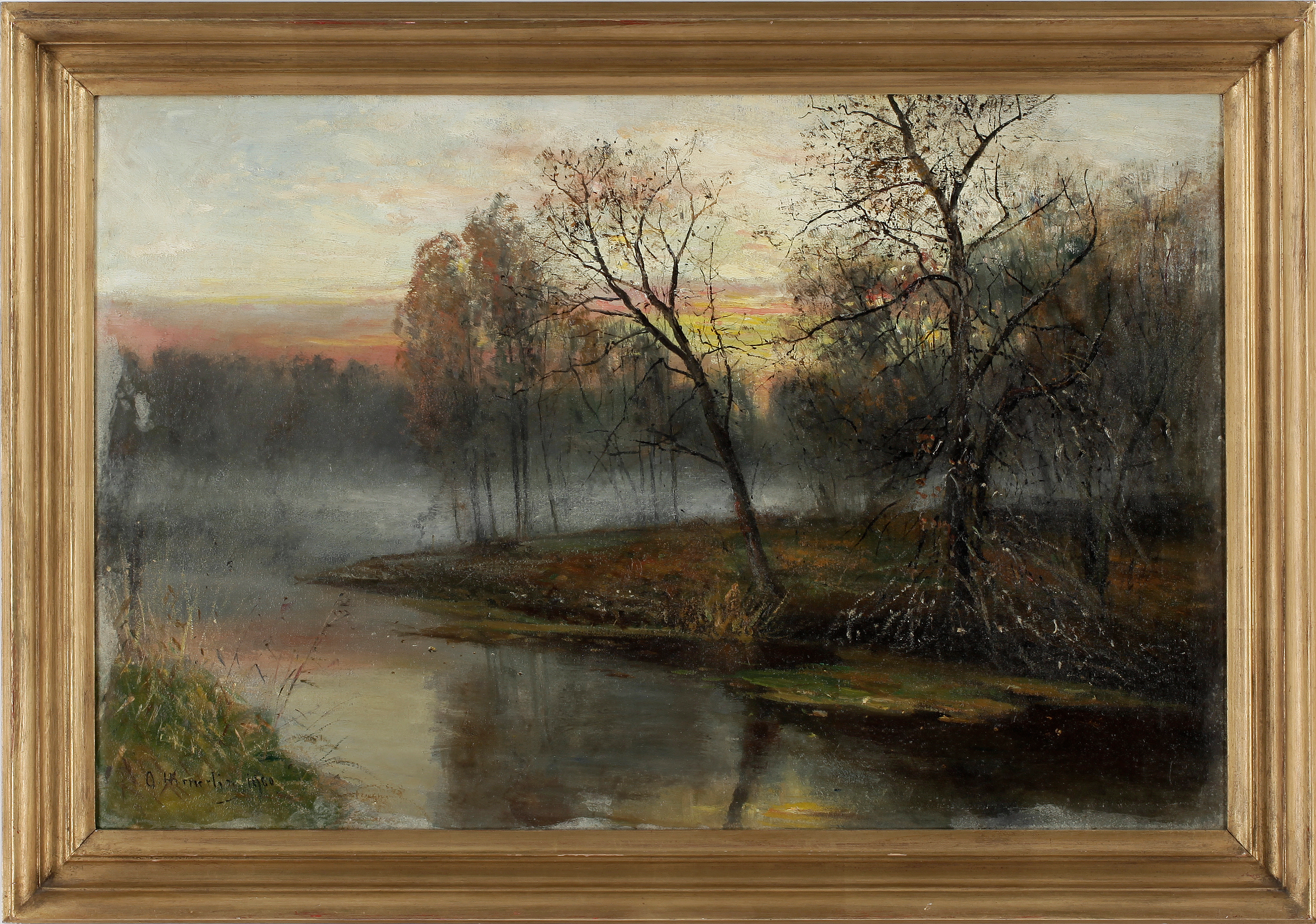 OLOF HERMELIN. Olja på duk, signerad och daterad 1910. - Bukowskis