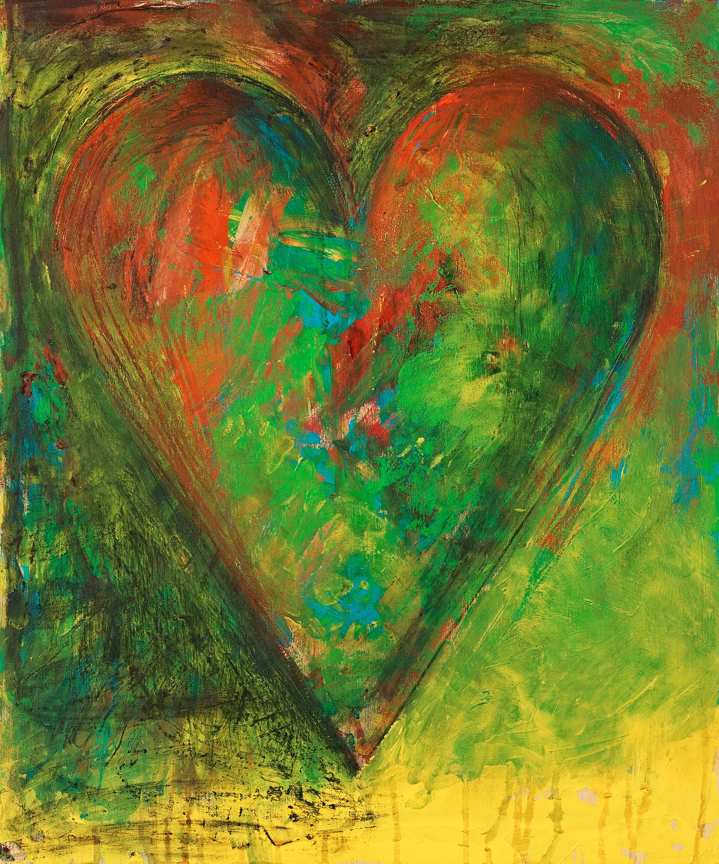 Jim Dine, "Green Moon". - Bukowskis