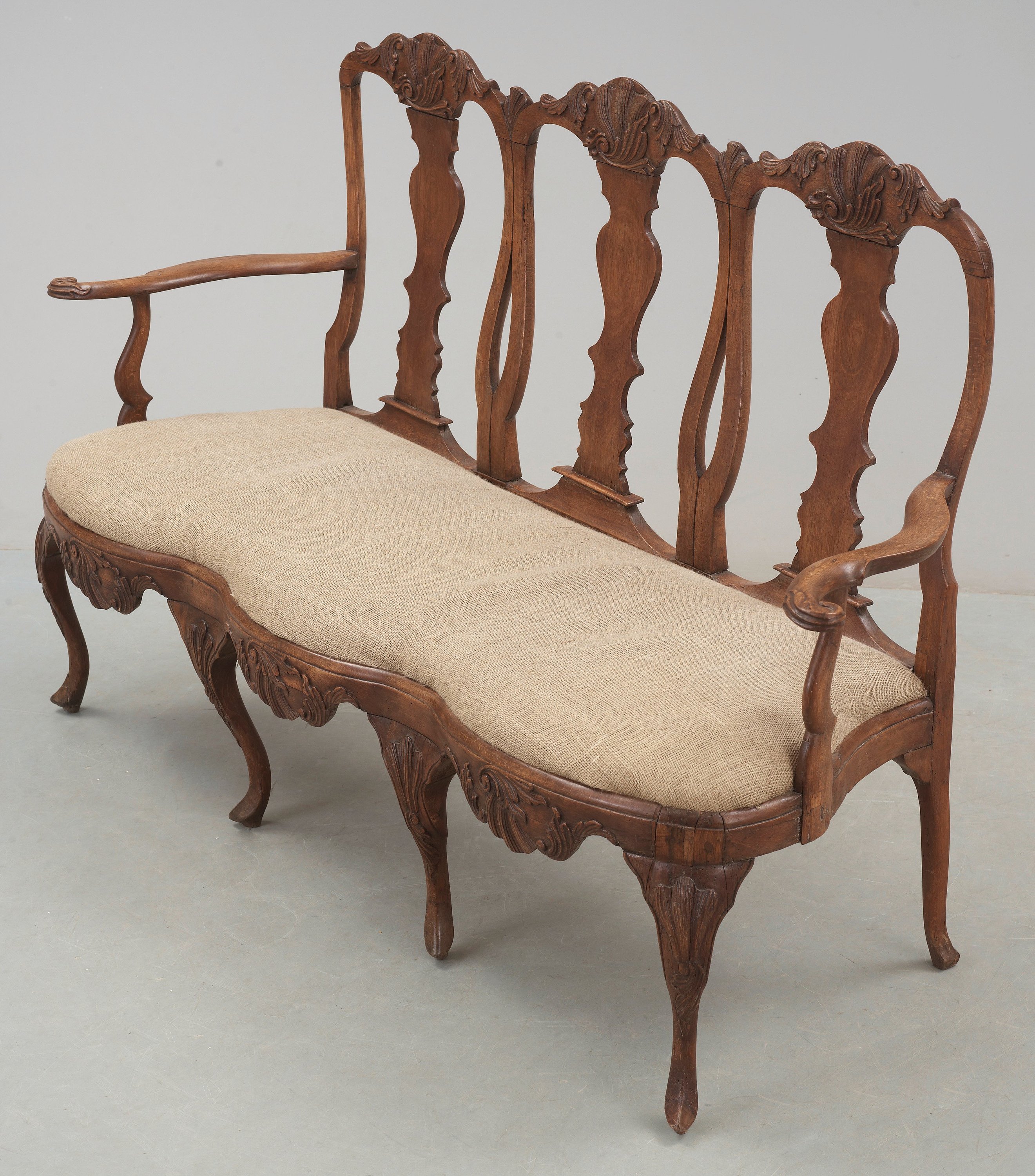 Rokoko, A North European Rococo 18th century sofa. - Bukowskis