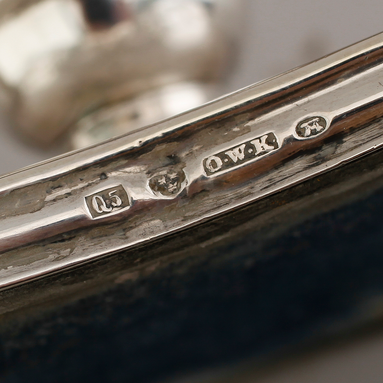 LJUSSTAKAR, 1 par, silver, Otto Wilhelm Kjellberg, Västerås 1870 ...