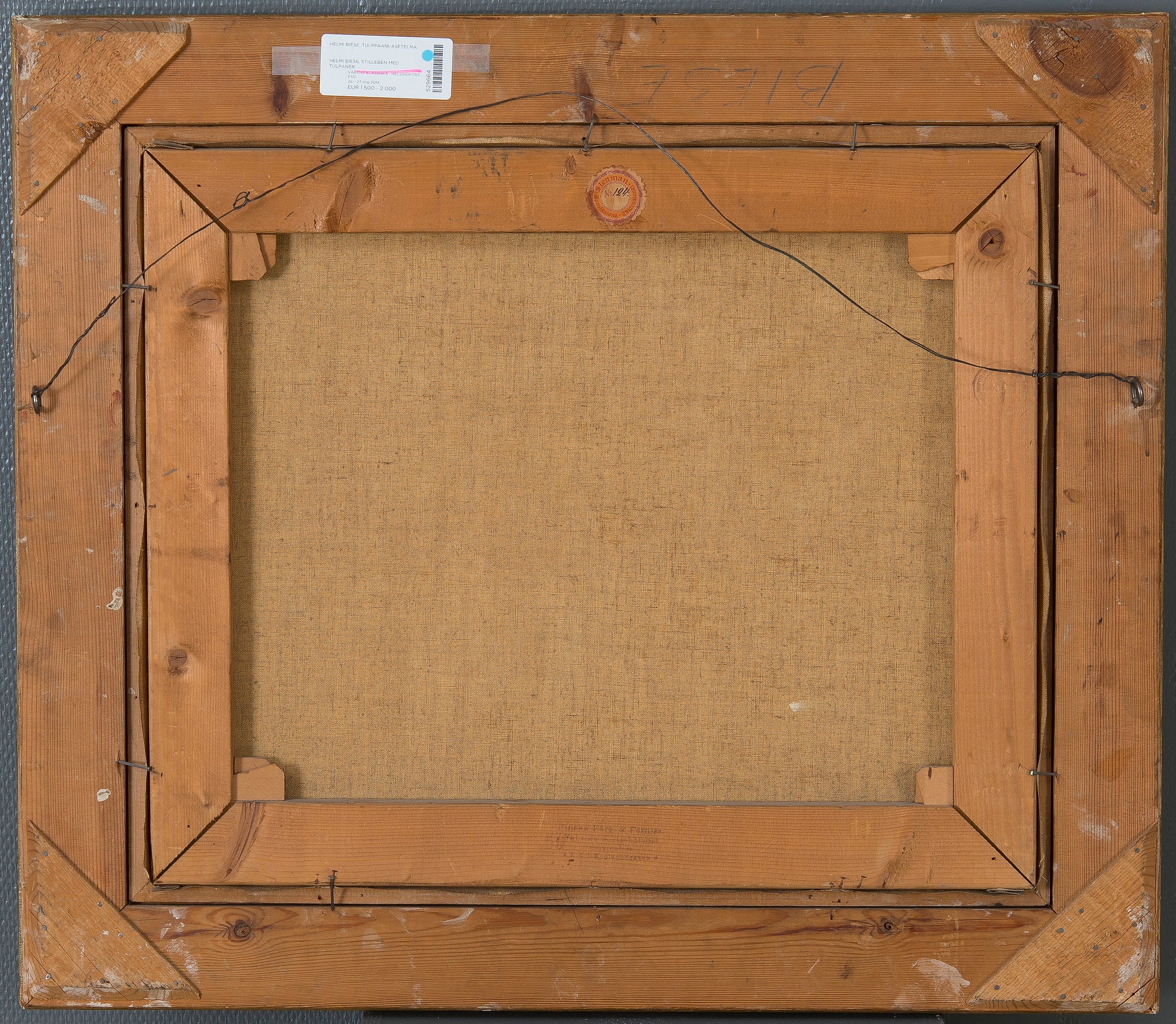 Helmi Biese, STILL LIFE WITH TULIPS. - Bukowskis