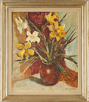 HUGO LEPIK, olja på duk, signerad. - Bukowskis