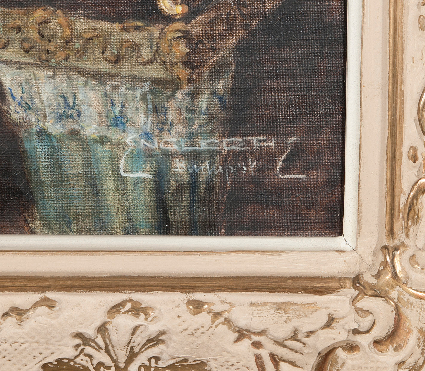 EMIL ENGLERTH, olja på duk, signerat och märkt Budapest. - Bukowskis