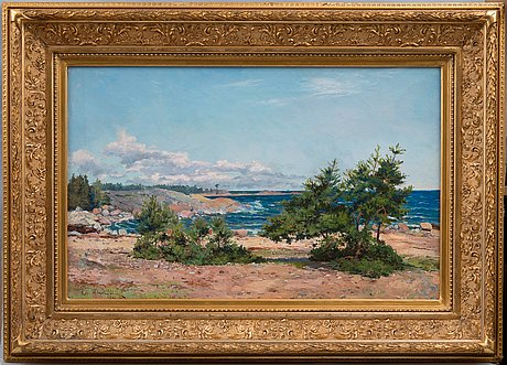 Erik Abrahamsson, AT THE SHORE. - Bukowskis
