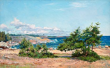 Erik Abrahamsson, AT THE SHORE. - Bukowskis