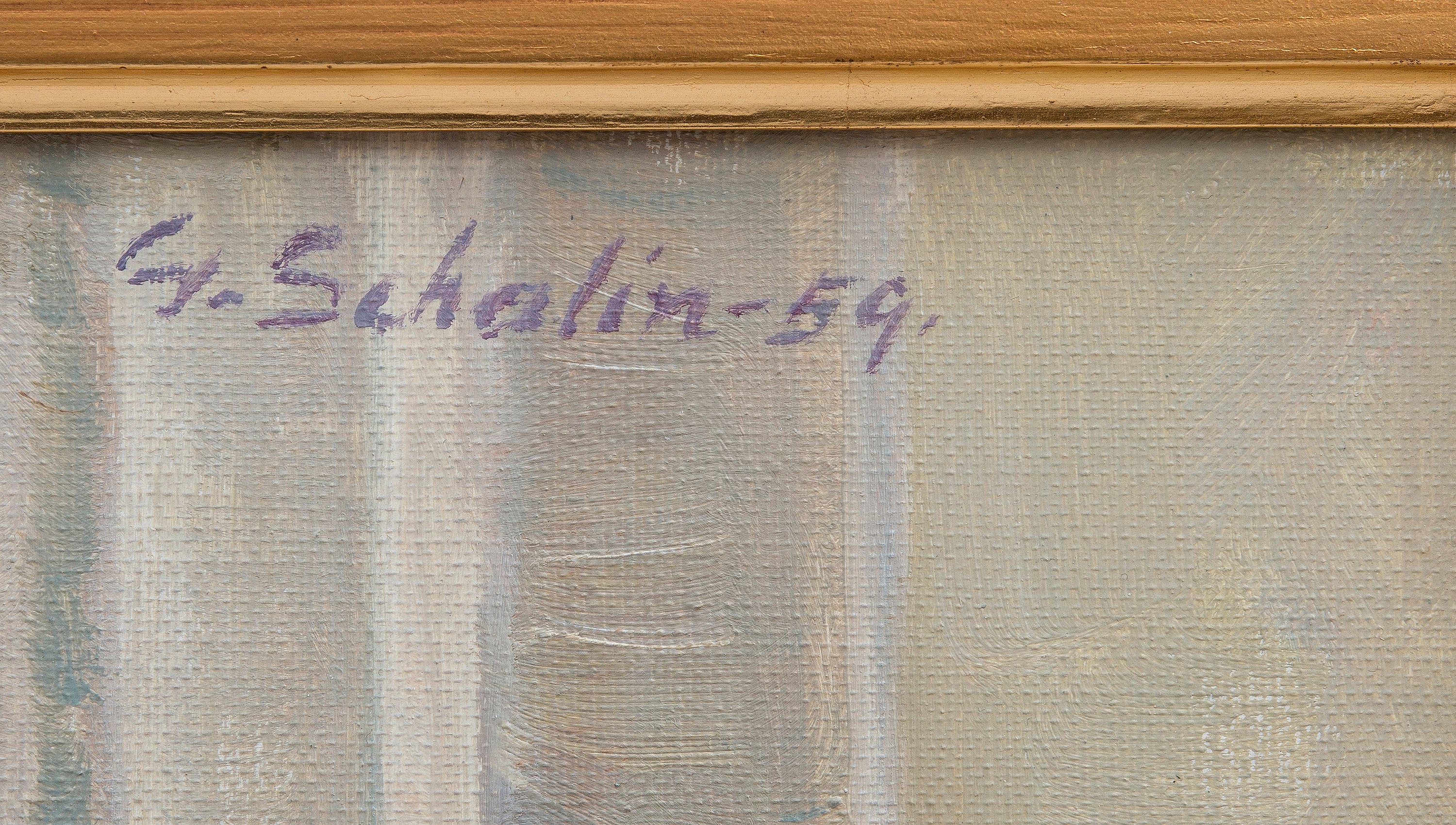 Greta Schalin, KUKKA-ASETELMA. - Bukowskis