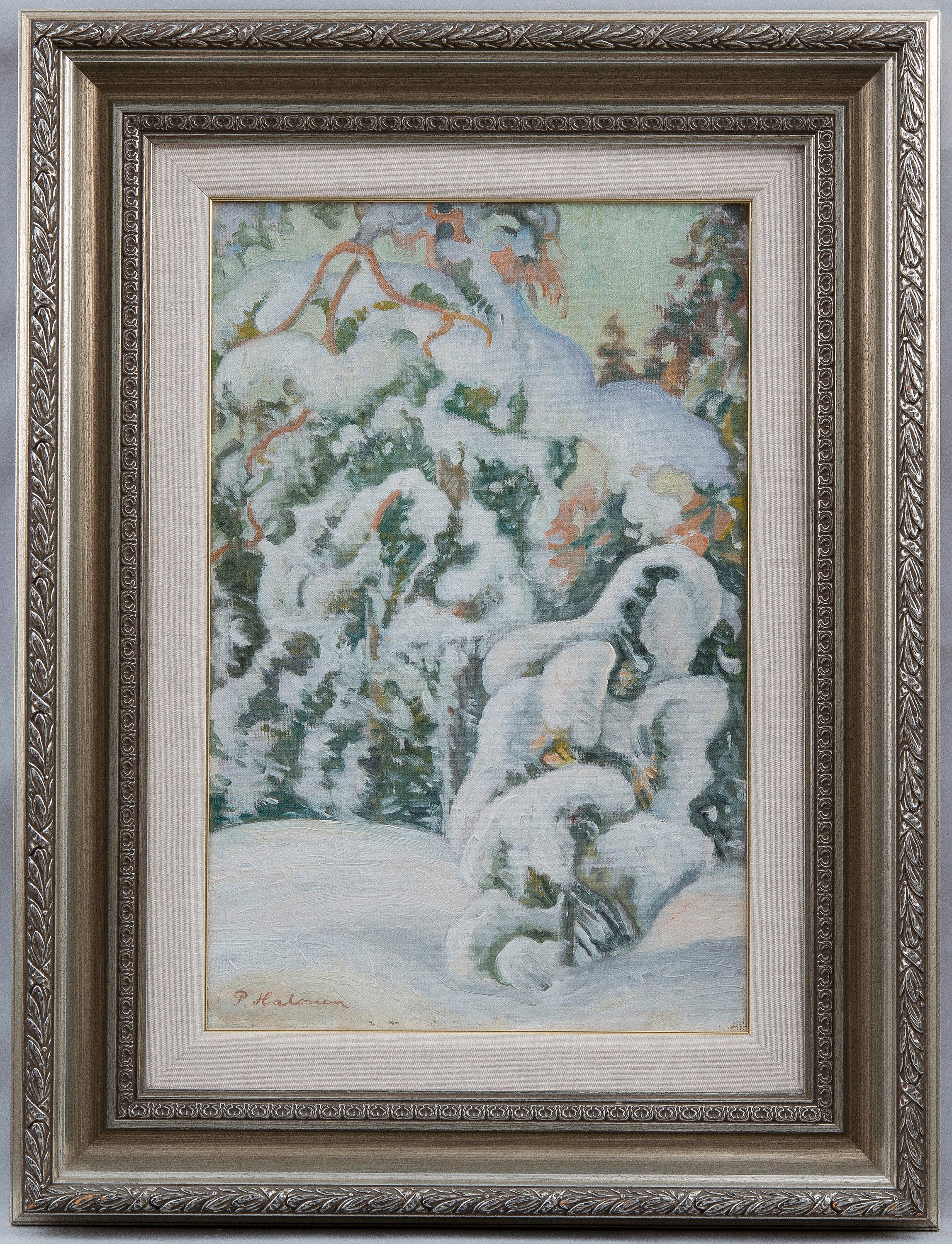 Pekka Halonen, TALVIMAISEMA. - Bukowskis