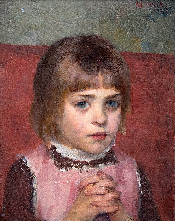 Maria Wiik, YOUNG GIRL. - Bukowskis