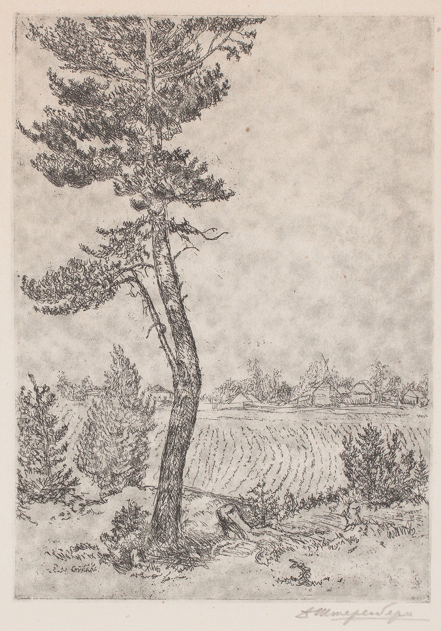 David Petrovich Sterenberg, Landscapes (3). - Bukowskis