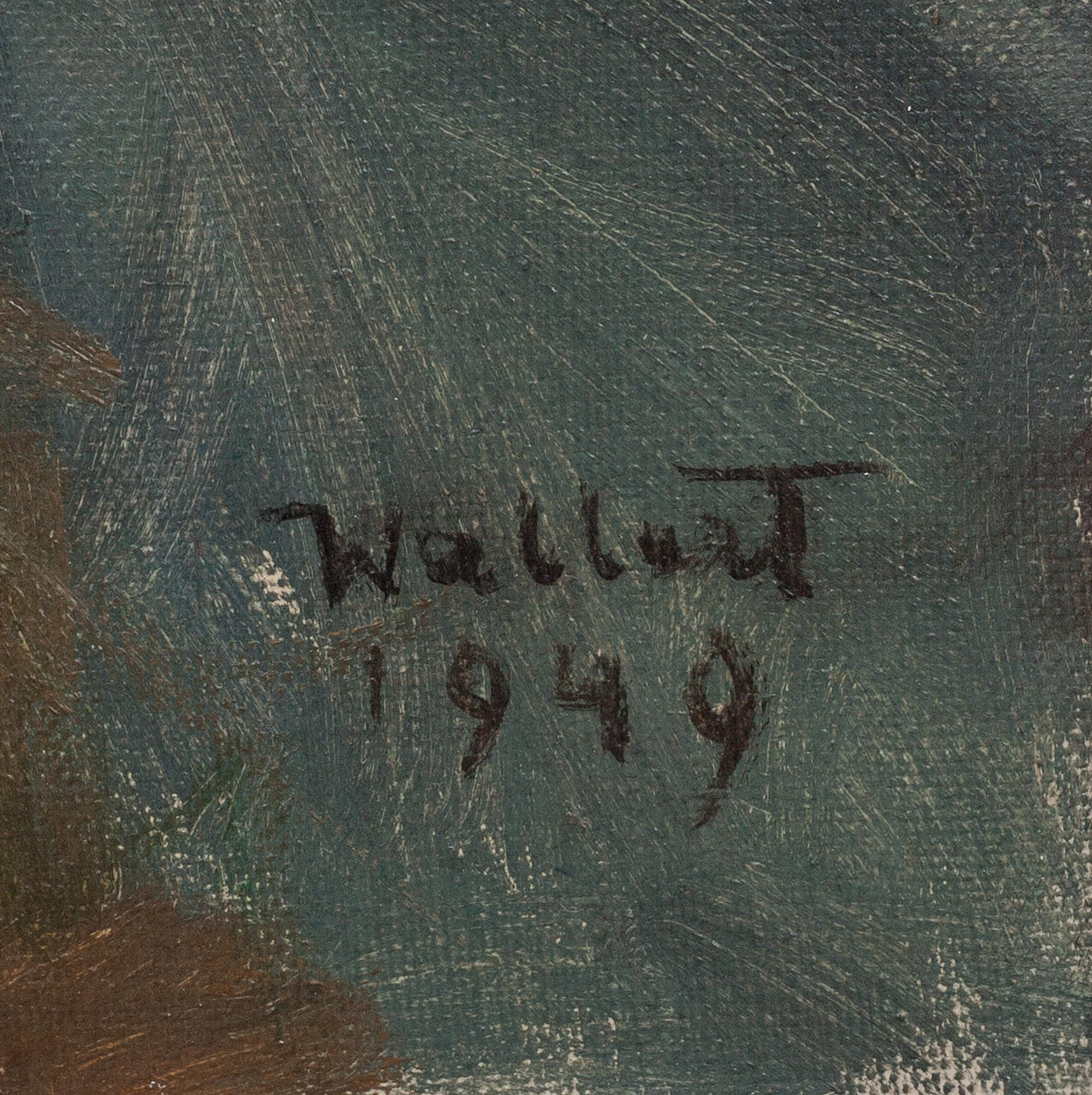 AXEL WALLERT, olja på duk, signerad och daterad 1949. - Bukowskis