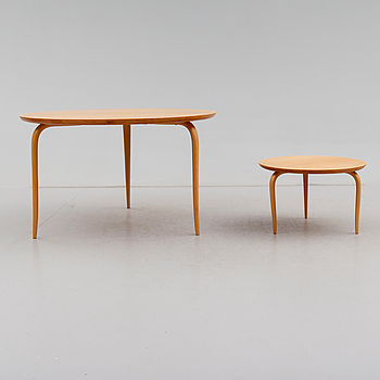 BORD, 2 st, "Annika", Bruno Mathsson, Firma Karl Mathsson, 1970-tal ...