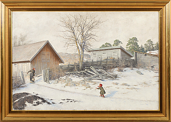 KNUT EKWALL, olja på duk, signerad. - Bukowskis